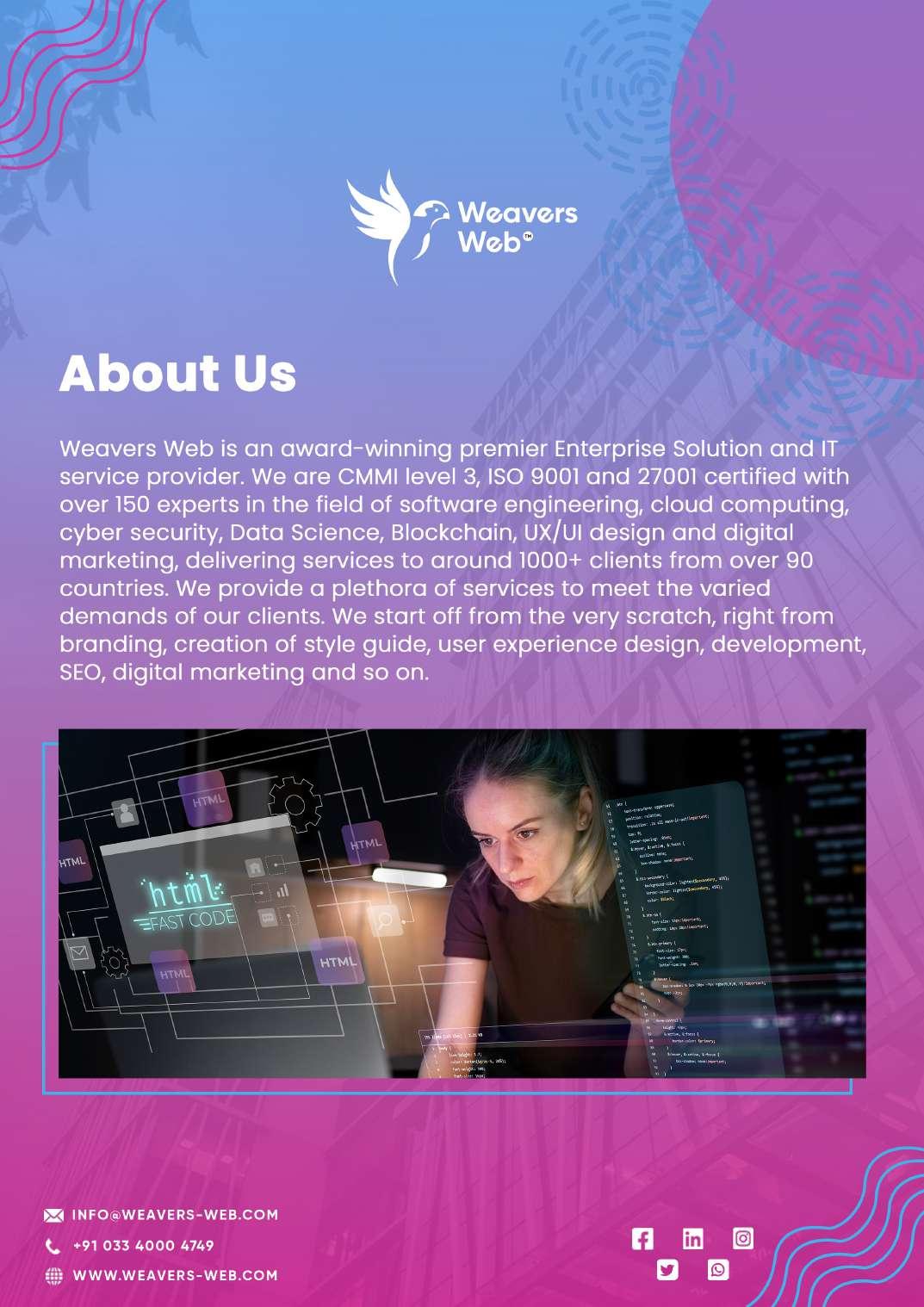 Weavers Web Solutions - A One Stop Solution Provider by Weavers Web - Issuu
