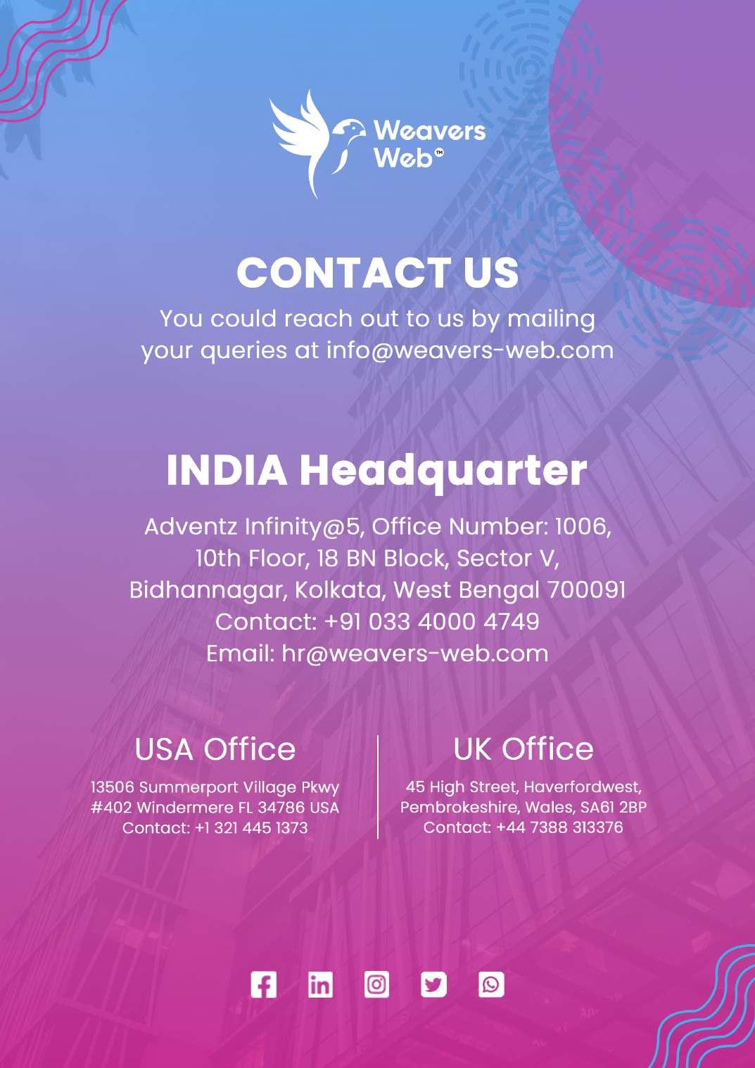 Weavers Web Solutions - A One Stop Solution Provider by Weavers Web - Issuu