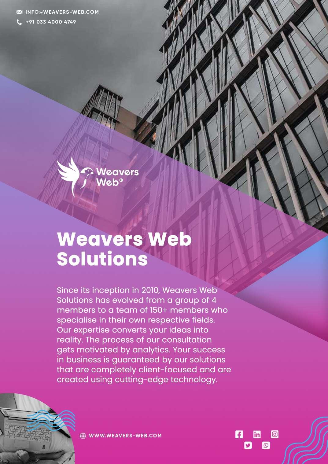 Weavers Web Solutions - A One Stop Solution Provider by Weavers Web - Issuu