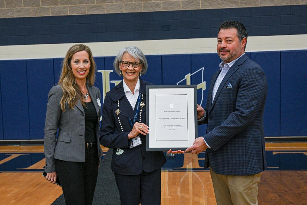 Pope Prep Named Apple Distinguished School - Issuu