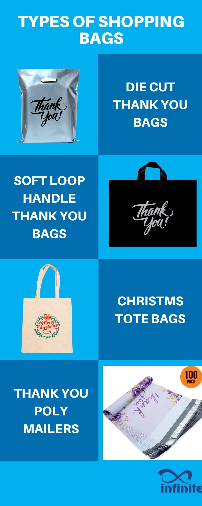 Premium Shopping Bags, Thank You Bags, and Merchandise Bags - Infinite ...