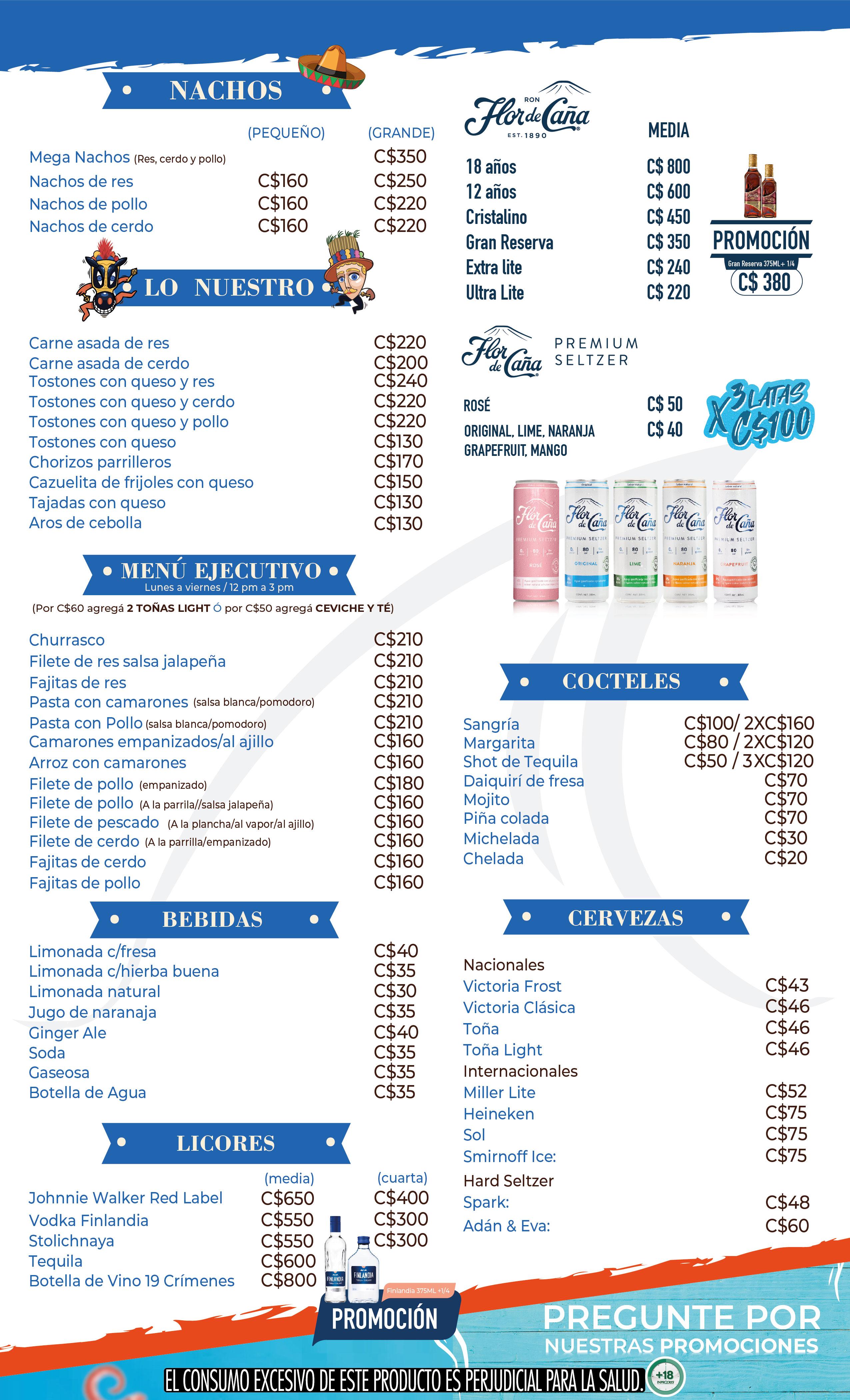 Menú Don Ceviche 2024 by Diseñador Grafico - Issuu