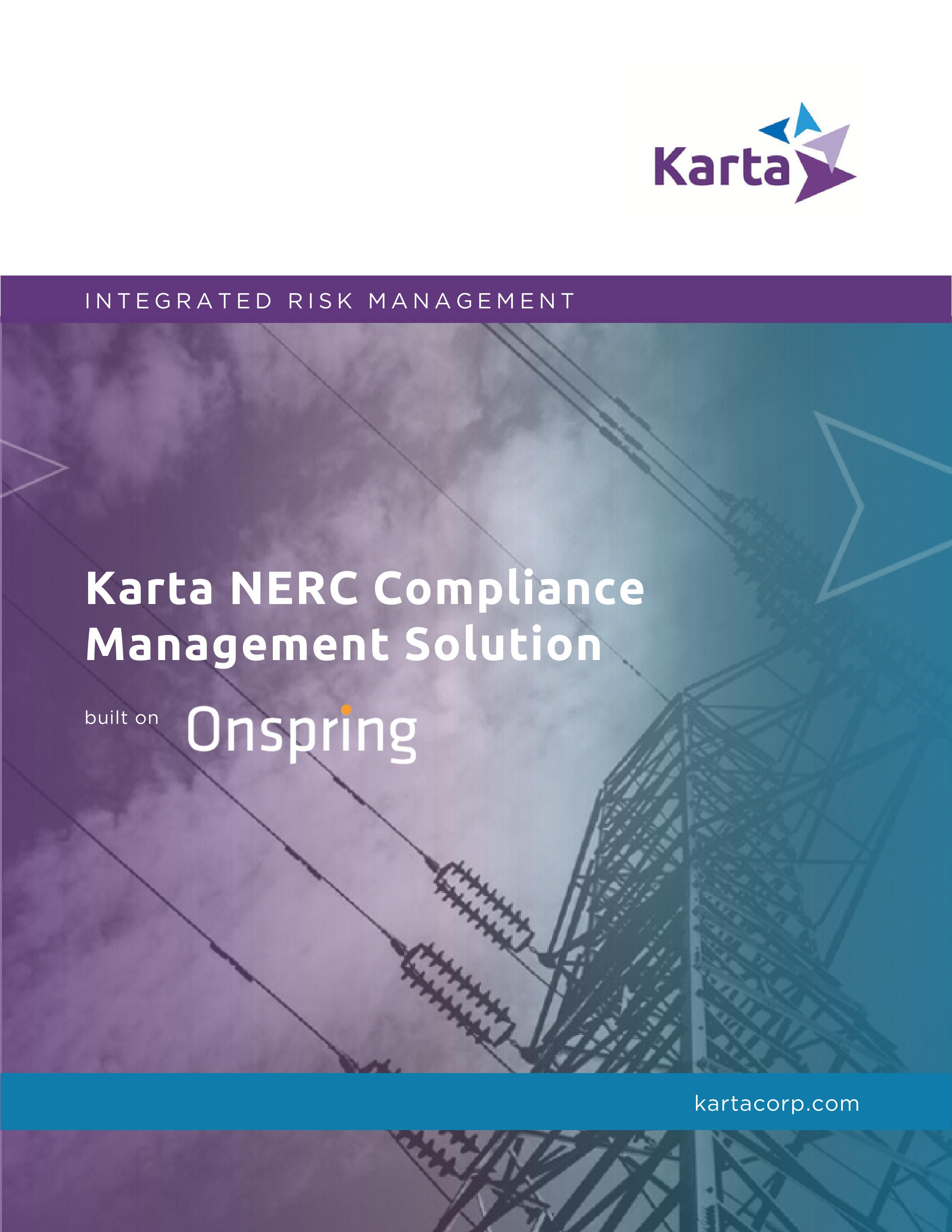 Solution overview: NERC compliance management solution built on ...