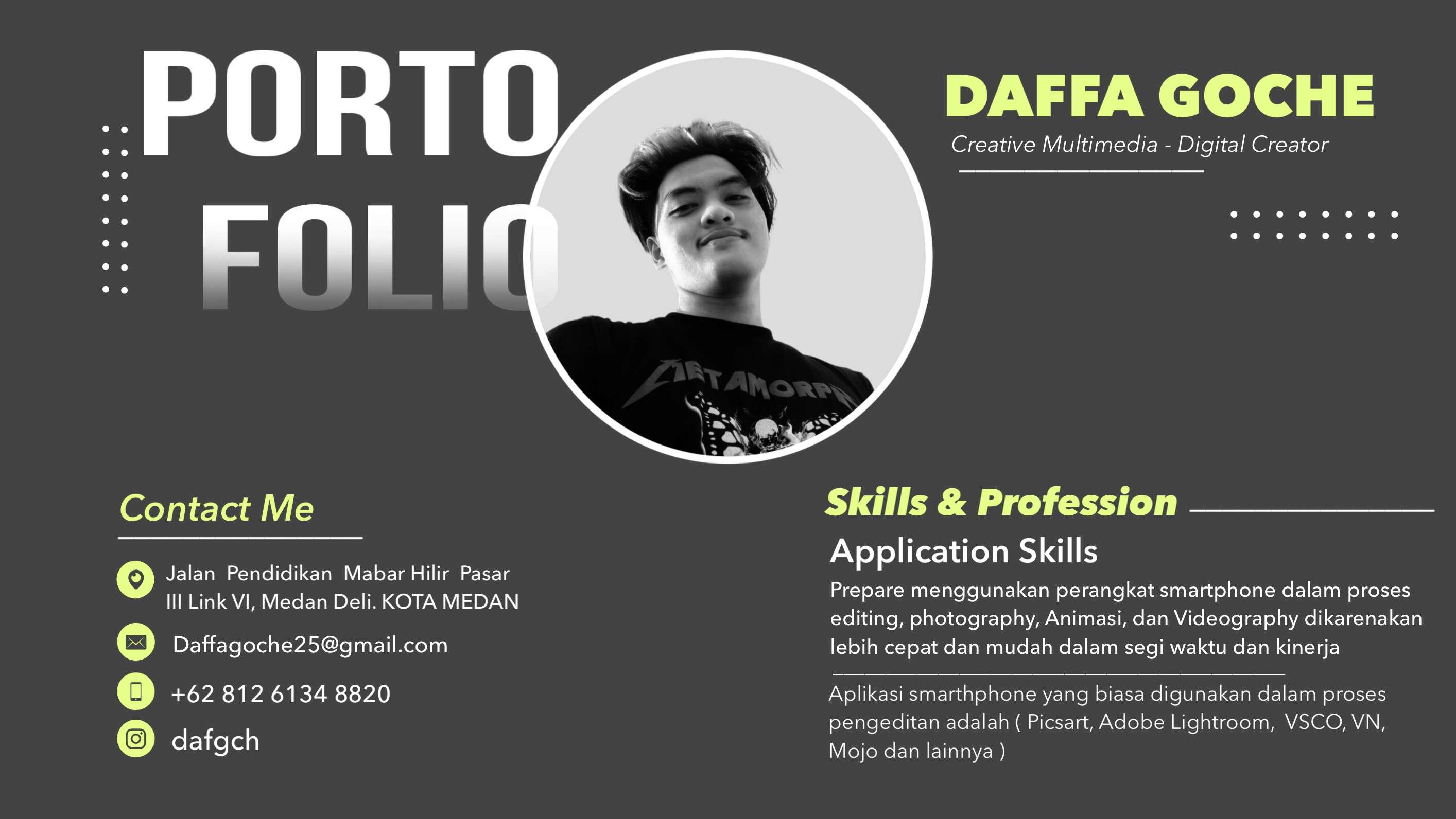 DAFFA GOCHE’S PORTFOLOIO by daffagoche - Issuu