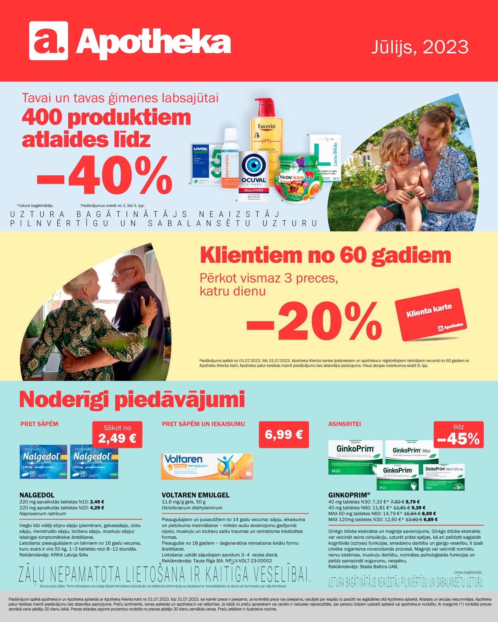 Apotheka avīze jūlijs 2023 by Apotheka.lv - Issuu