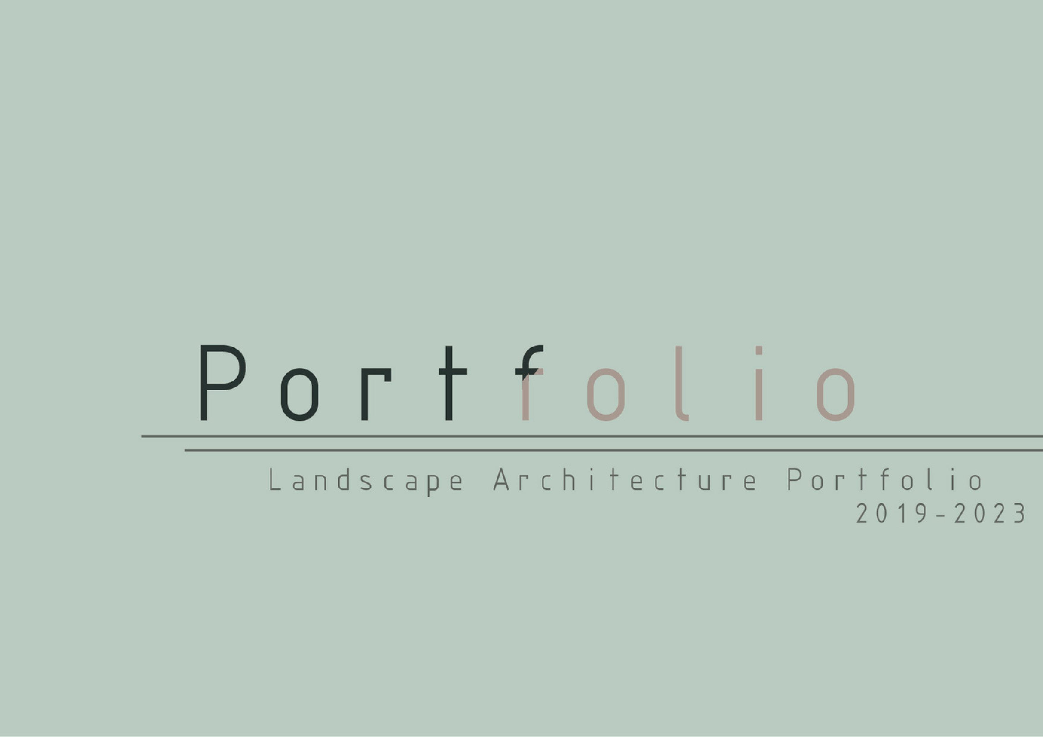 Landscape Architecture Portfolio 2019-2023 by 李馥羽（小羽） - Issuu