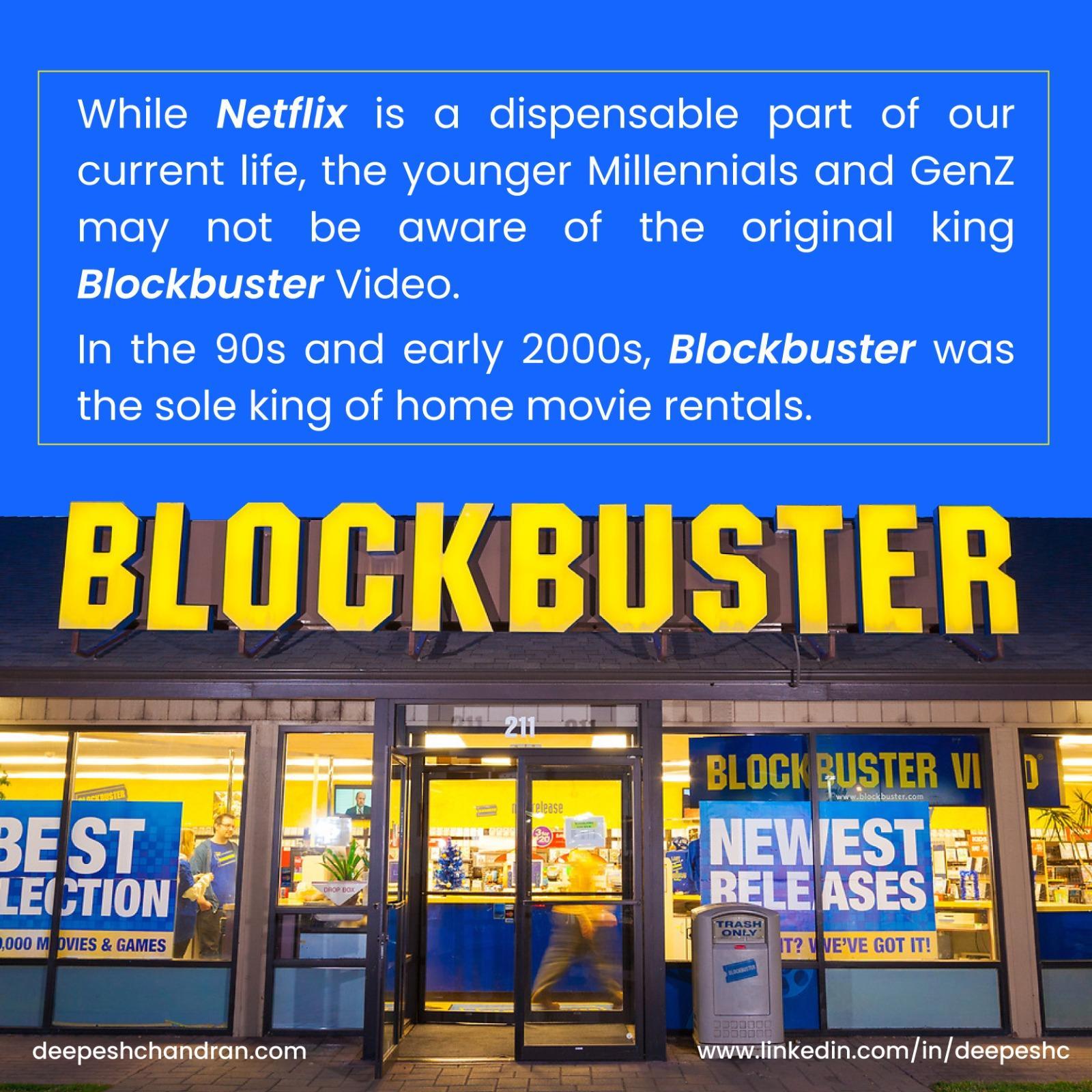 Netflix and Blockbuster by Deepesh Chandran - Issuu