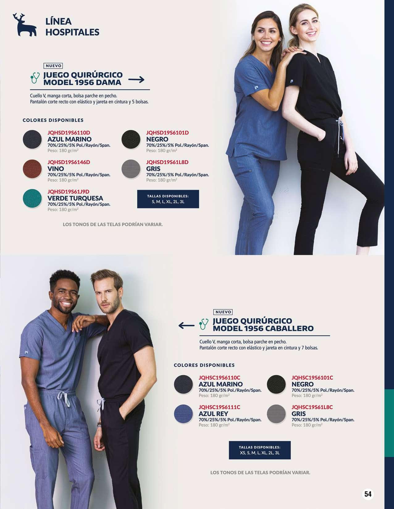 Catálogo Uniformes Unitam 2023 - 2024 - Ejecutivos, Industriales ...