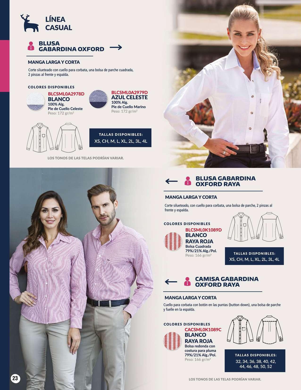 Catálogo Uniformes Unitam 2023 - 2024 - Ejecutivos, Industriales ...