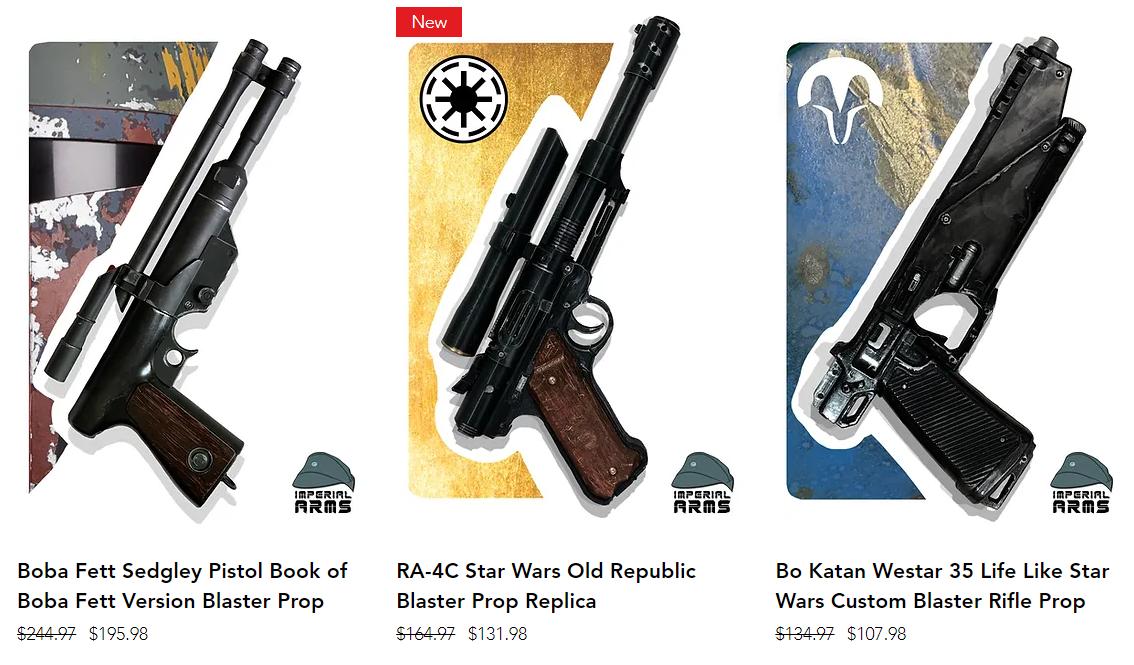 Star Wars Blasters For Sale | Imperial Arms by imperialarms3d - Issuu
