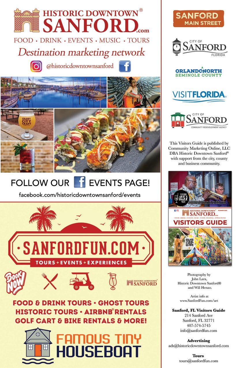 SANFORD VISITORS GUIDE - Historic Downtown Sanford, Florida by ...