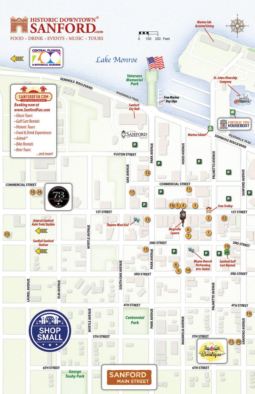 SANFORD VISITORS GUIDE - Historic Downtown Sanford, Florida by ...