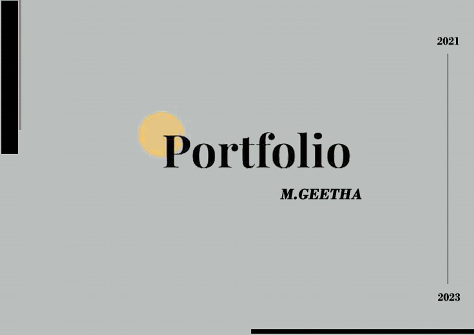 portfolio by geetha madhuri - Issuu
