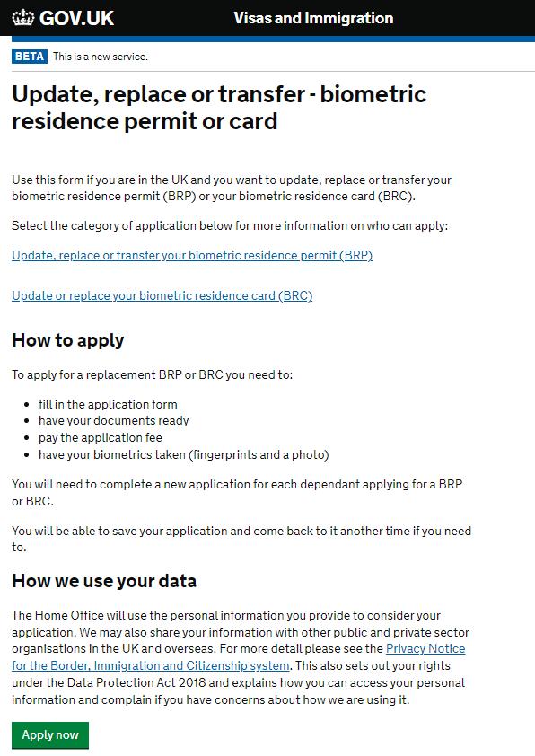 ISSO - BRP RC application form guide by University of Exeter - Issuu