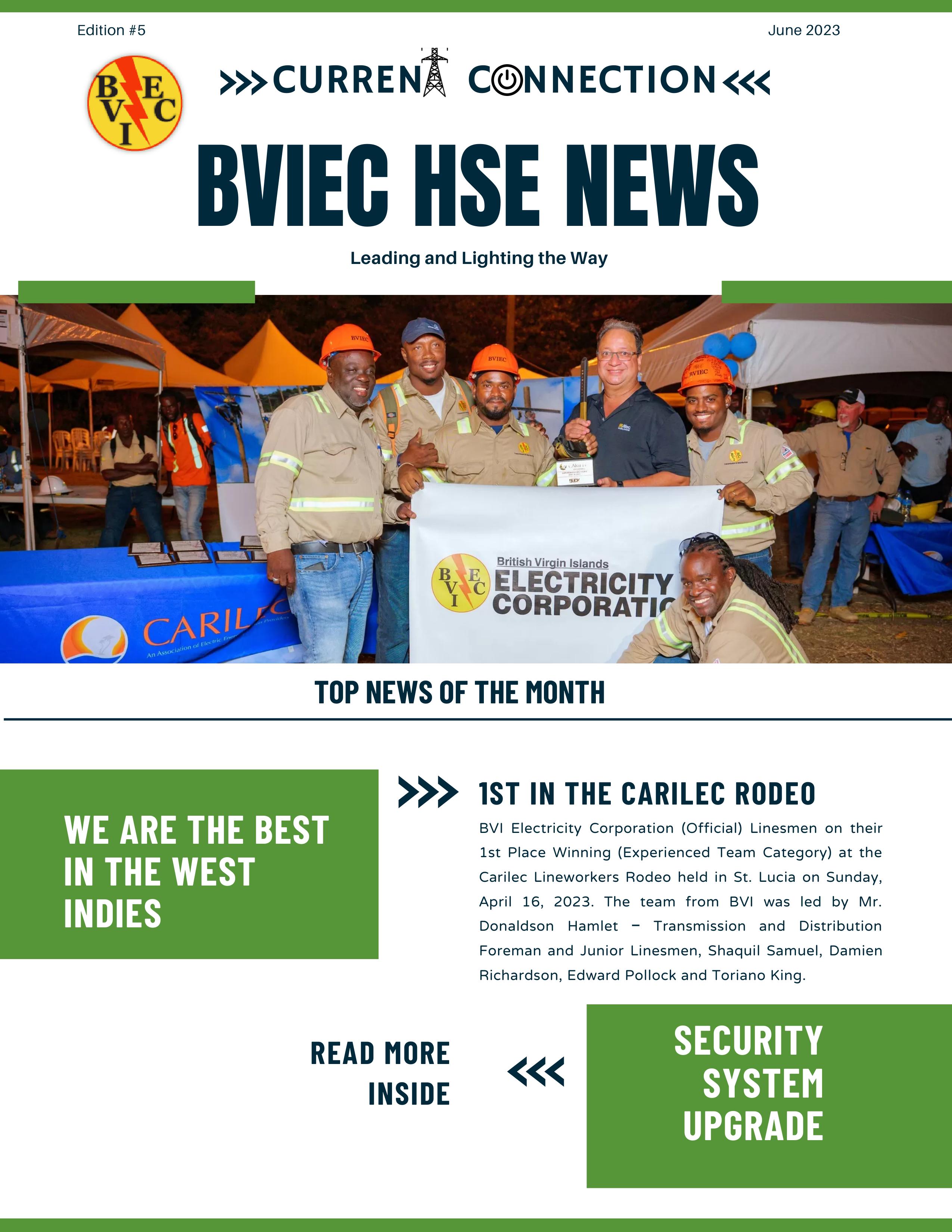 Current Connection June 2023 Issue by BVI Electricity - Issuu