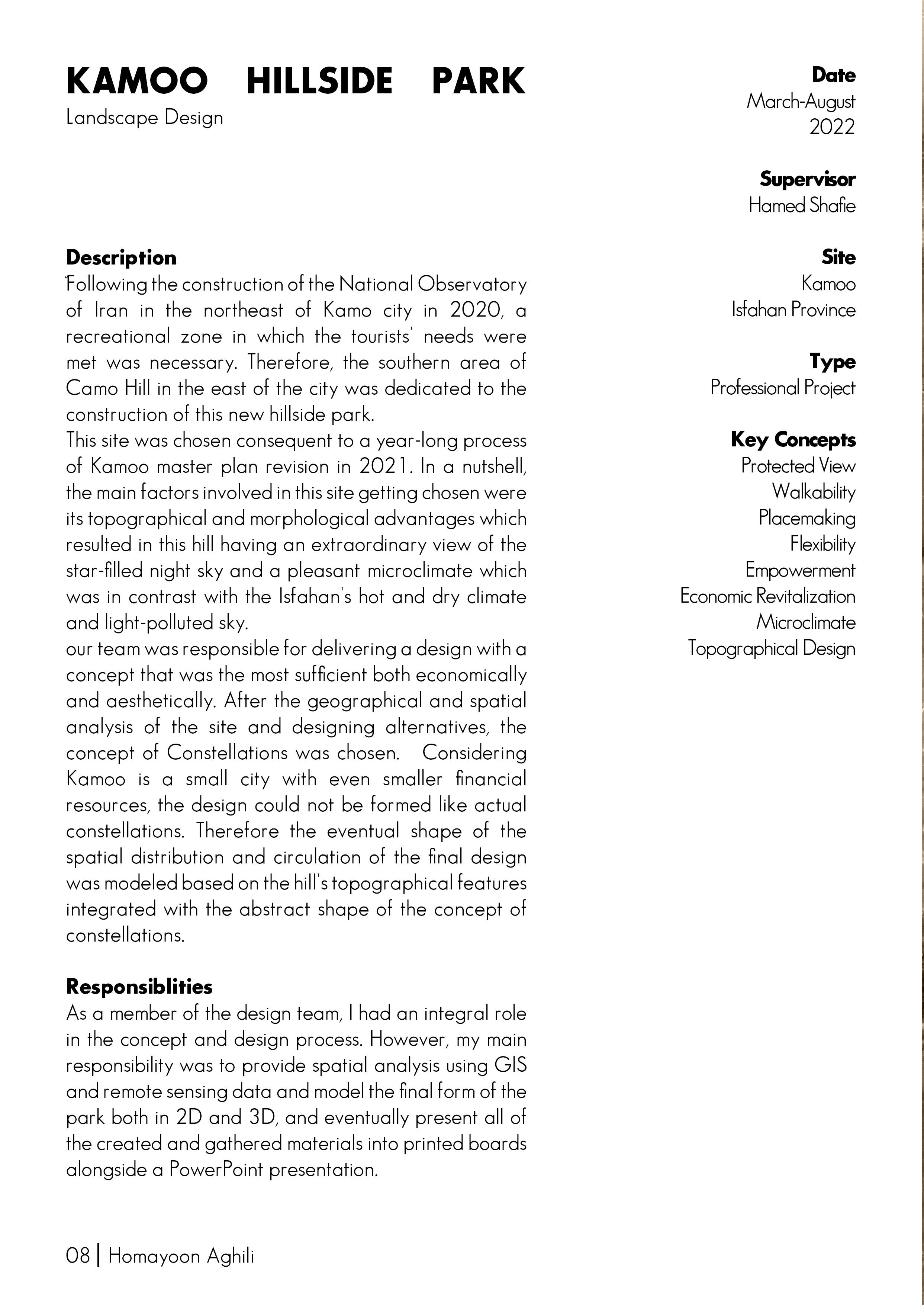 Homayoon Aghili's Urban Design Portfolio by Homayoon Aghili - Issuu