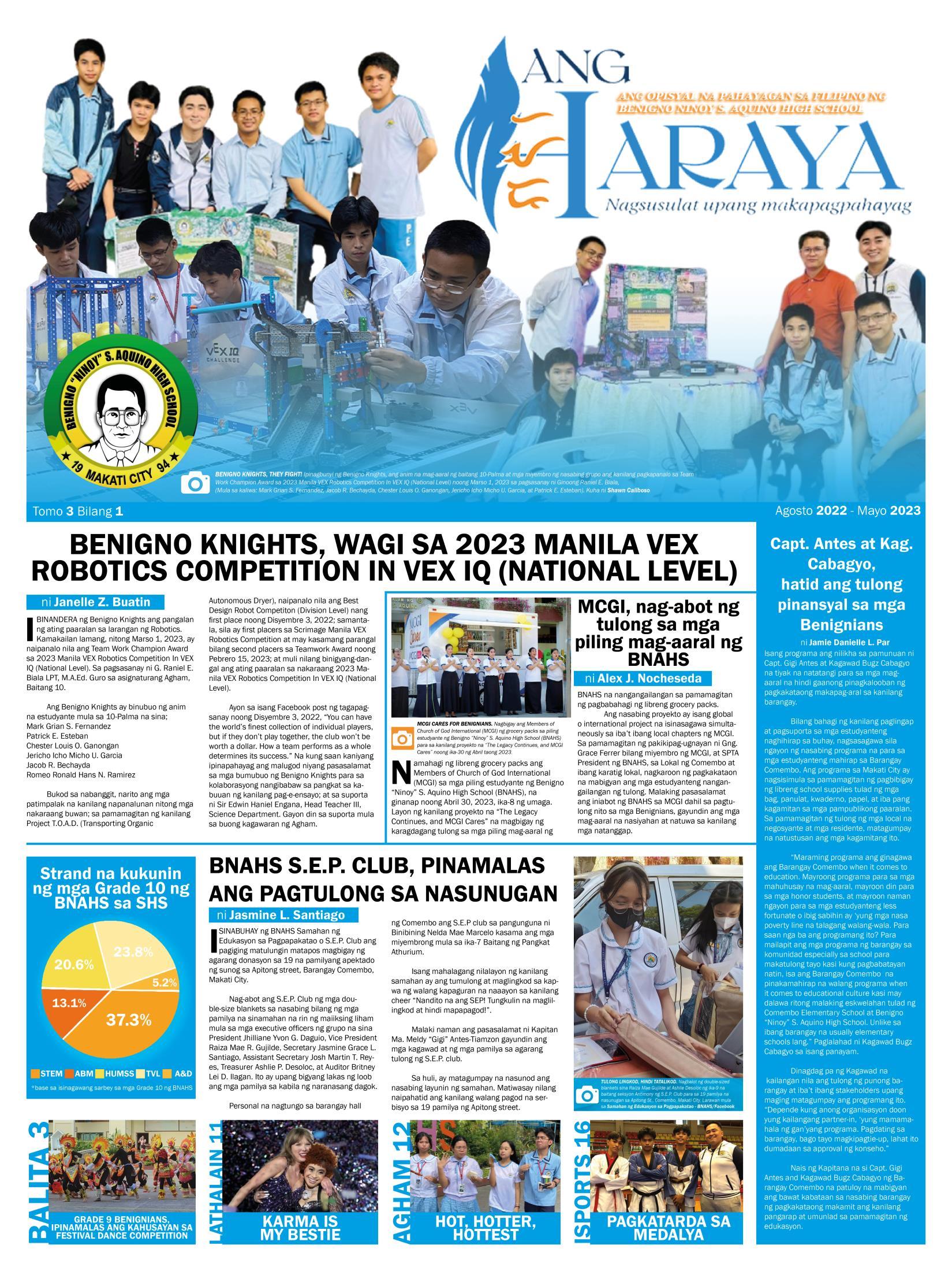 BNAHS - Ang Haraya 2023 by Shawn Caliboso - Issuu