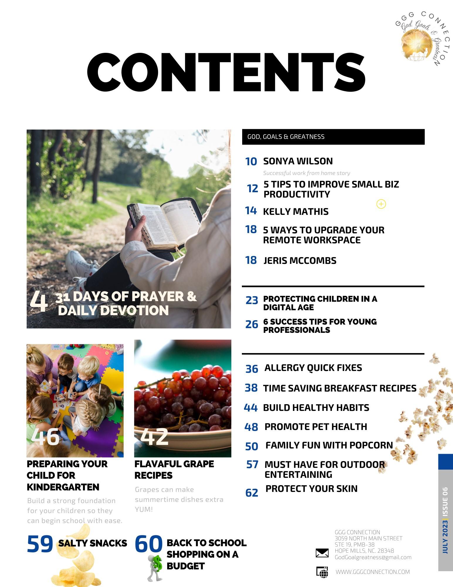 God, Goals, & Greatness July 2023 by Benton Publishing - Issuu