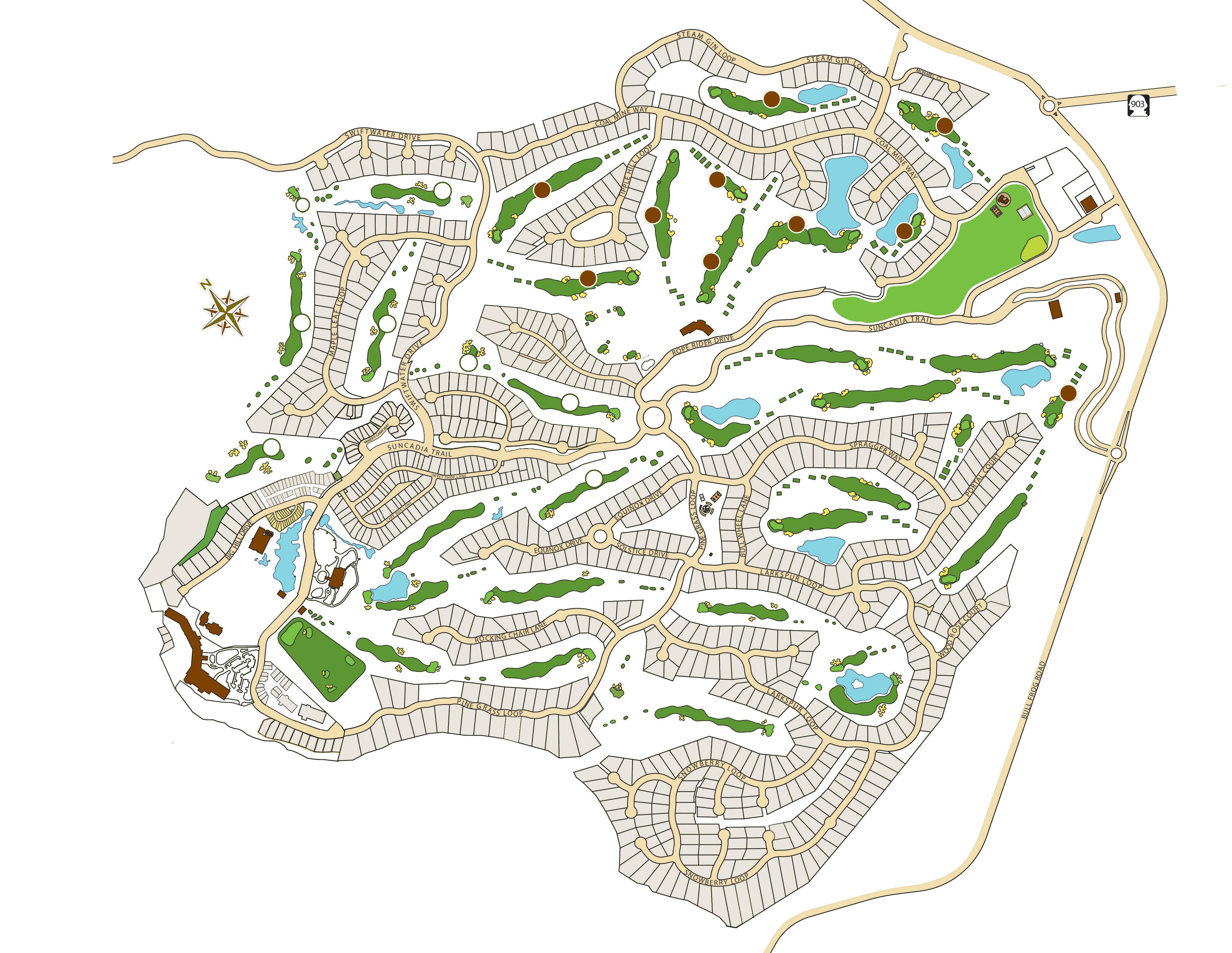 Suncadia Home Tour Map, July 2023 by Suncadia Resort - Issuu