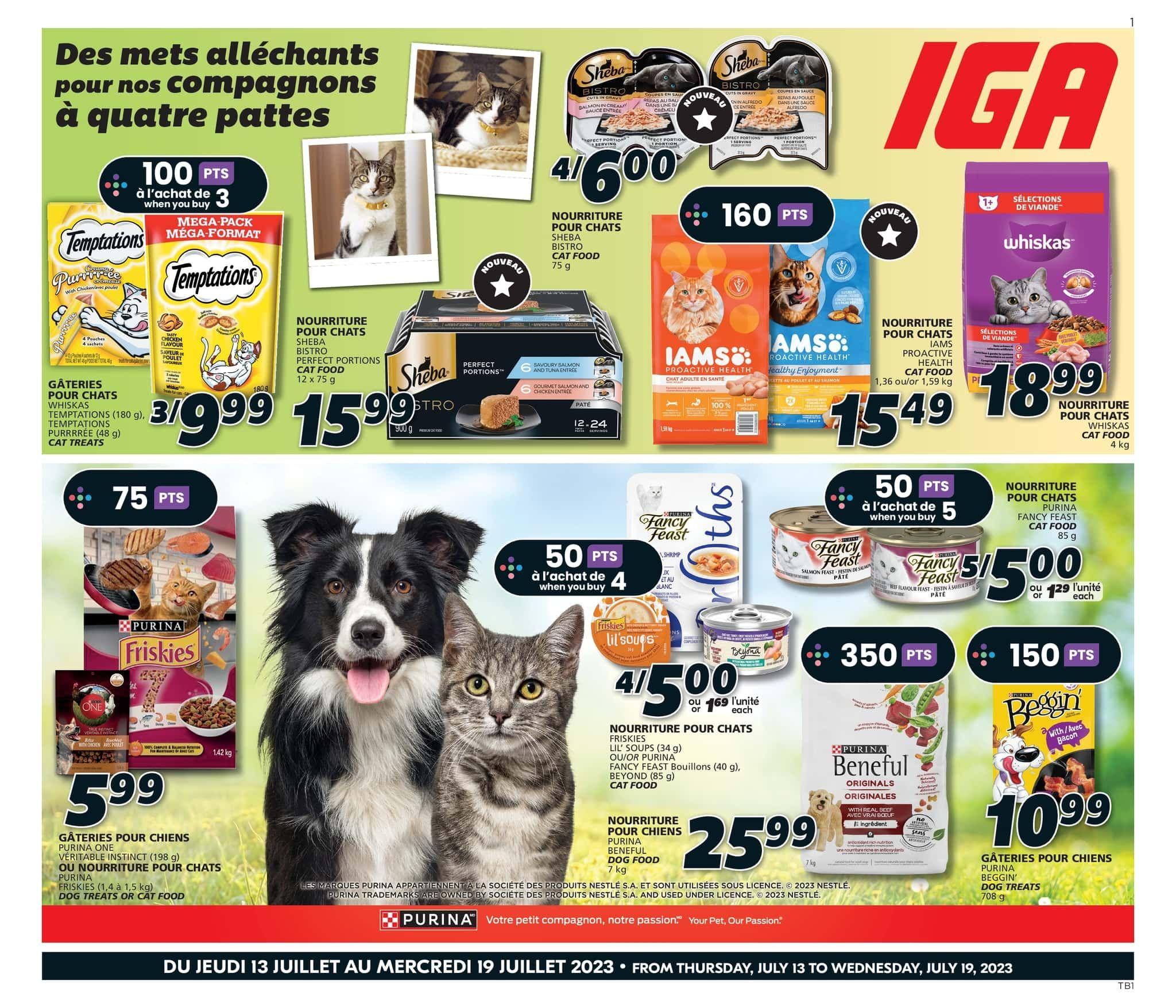 Circulaire IGA Valide du jeudi 13 juillet au mercredi 19 juillet, 2023 ...