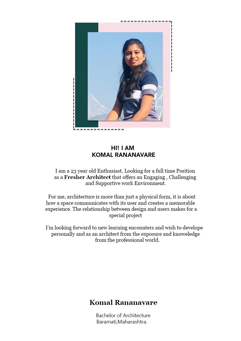 Komal Rananavare_Architectural Portfolio by Komal Rananavare - Issuu