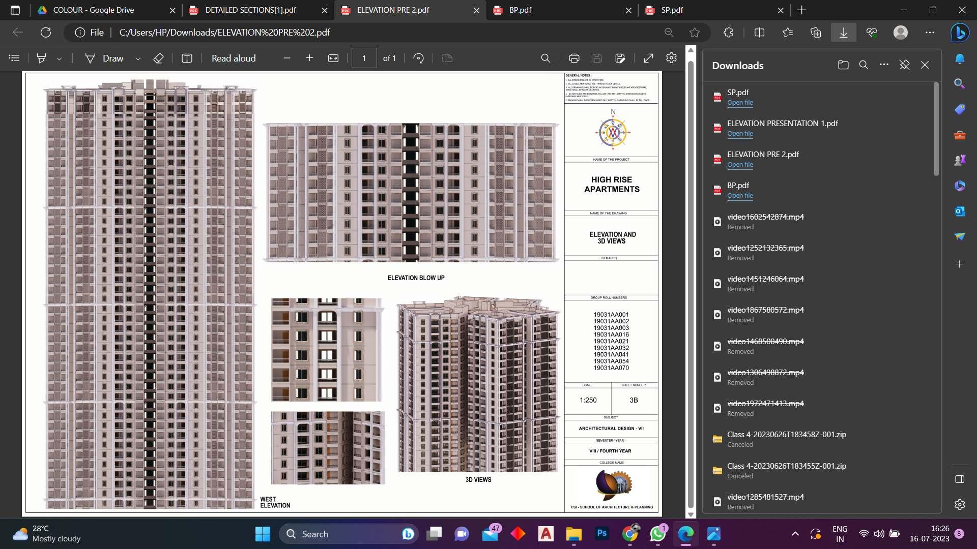 UNDER GRADUATION PORTFOLIO by Rishitha Tunikipati - Issuu