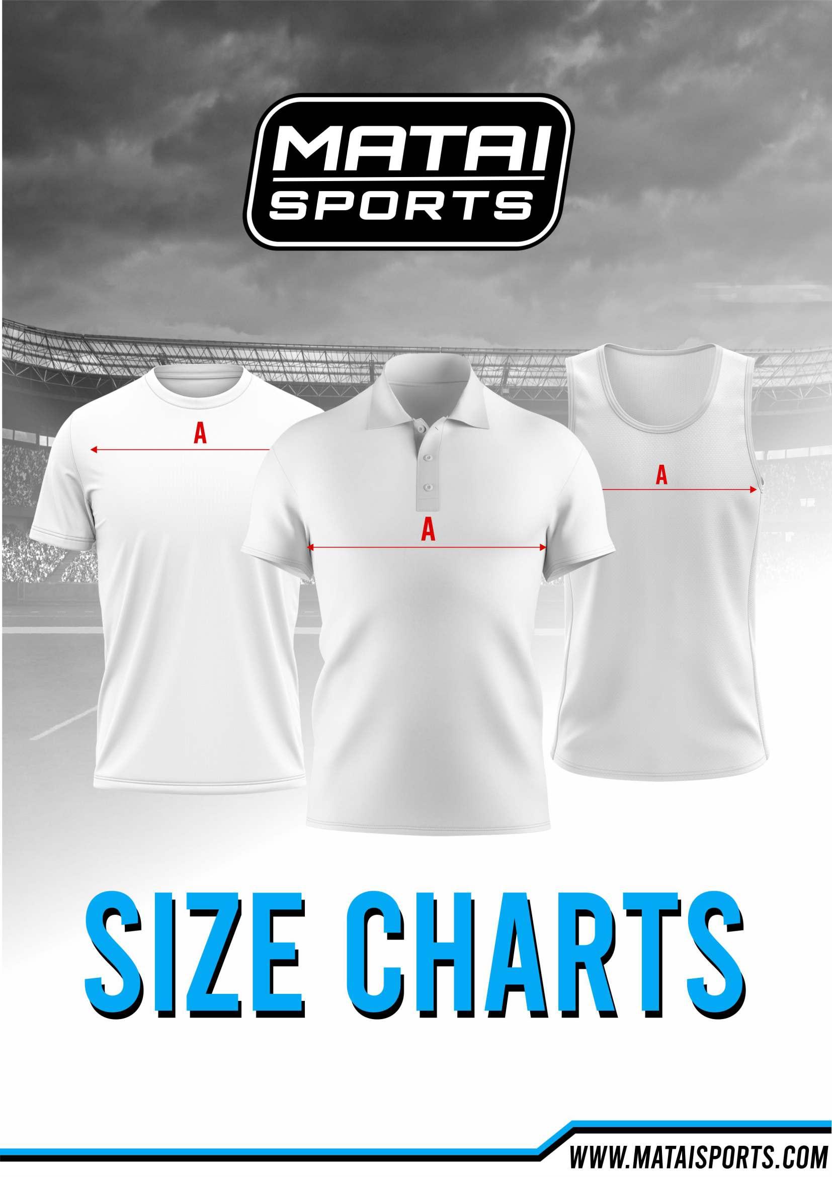 Matai Sports Size Charts by Matai Sports - Issuu