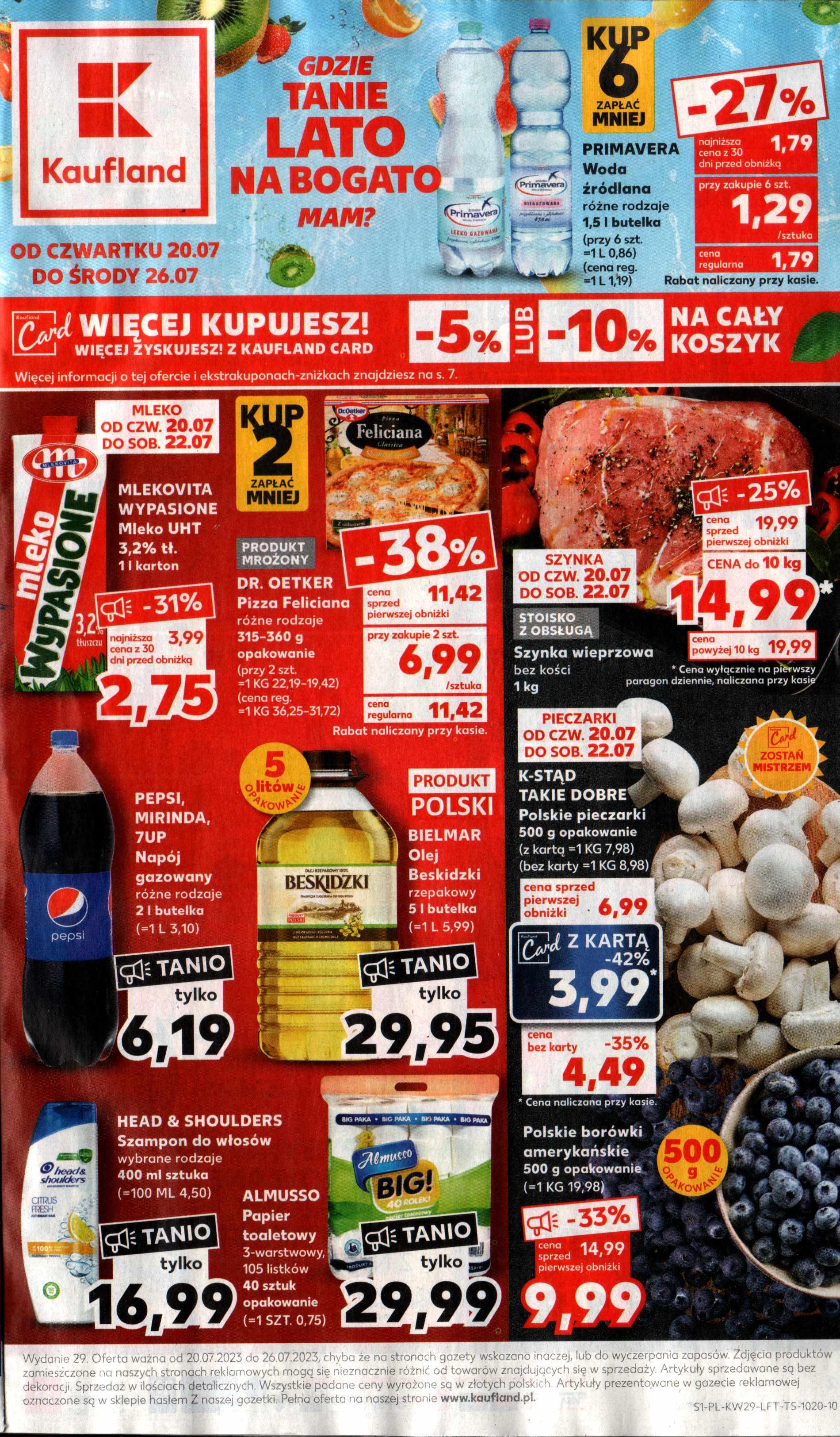 Kaufland gazetka od 20.07 do 26.07.2023 by iUlotka.pl - Issuu