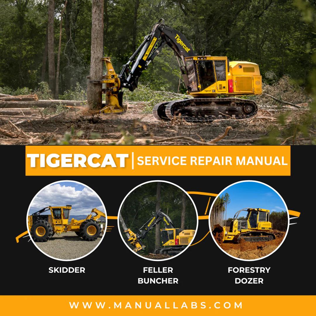 Tigercat 720G Feller Buncher Service Repair Manual 7205601 – 7207500 - PDF File by Service ...
