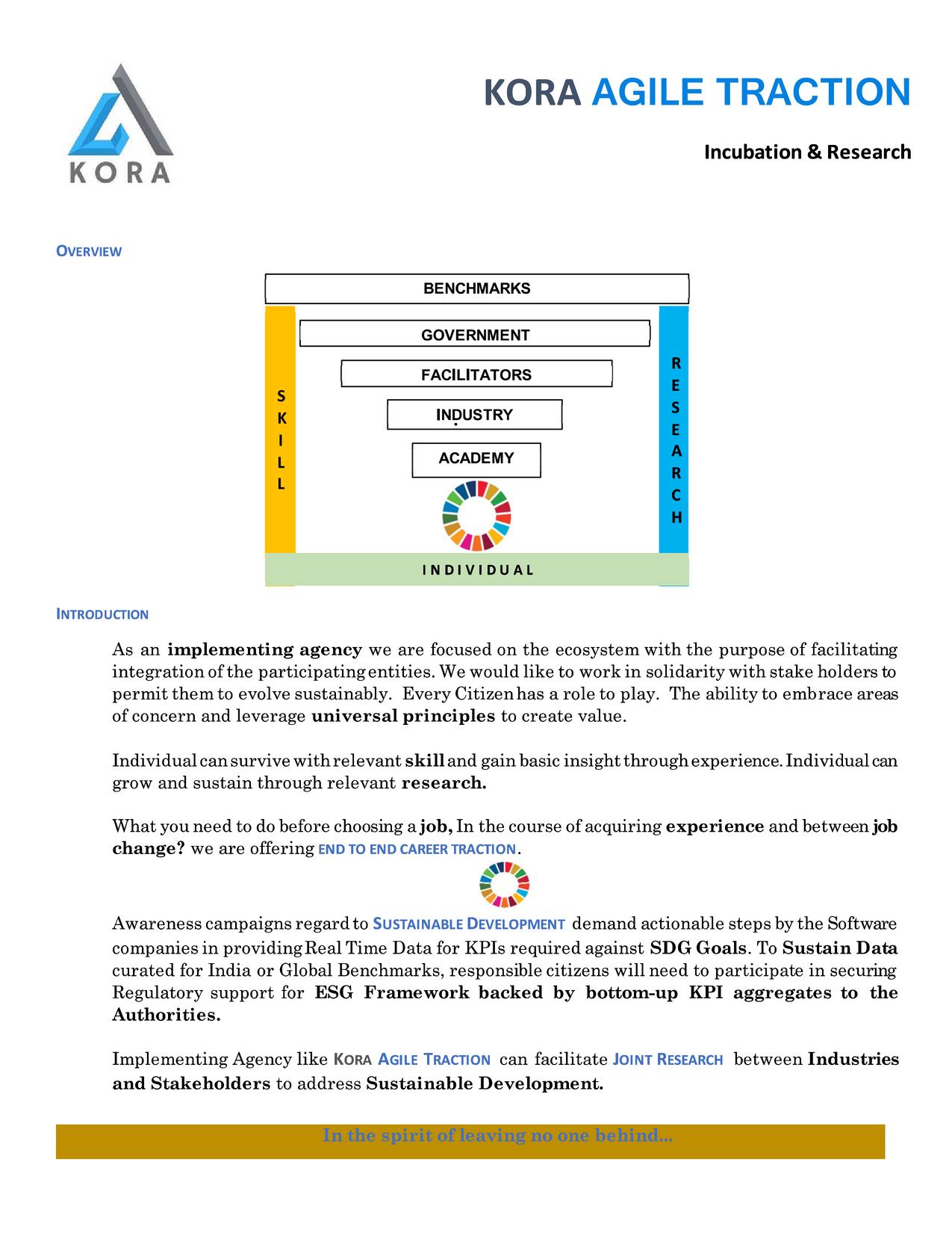 Kora Profile by koraagile - Issuu