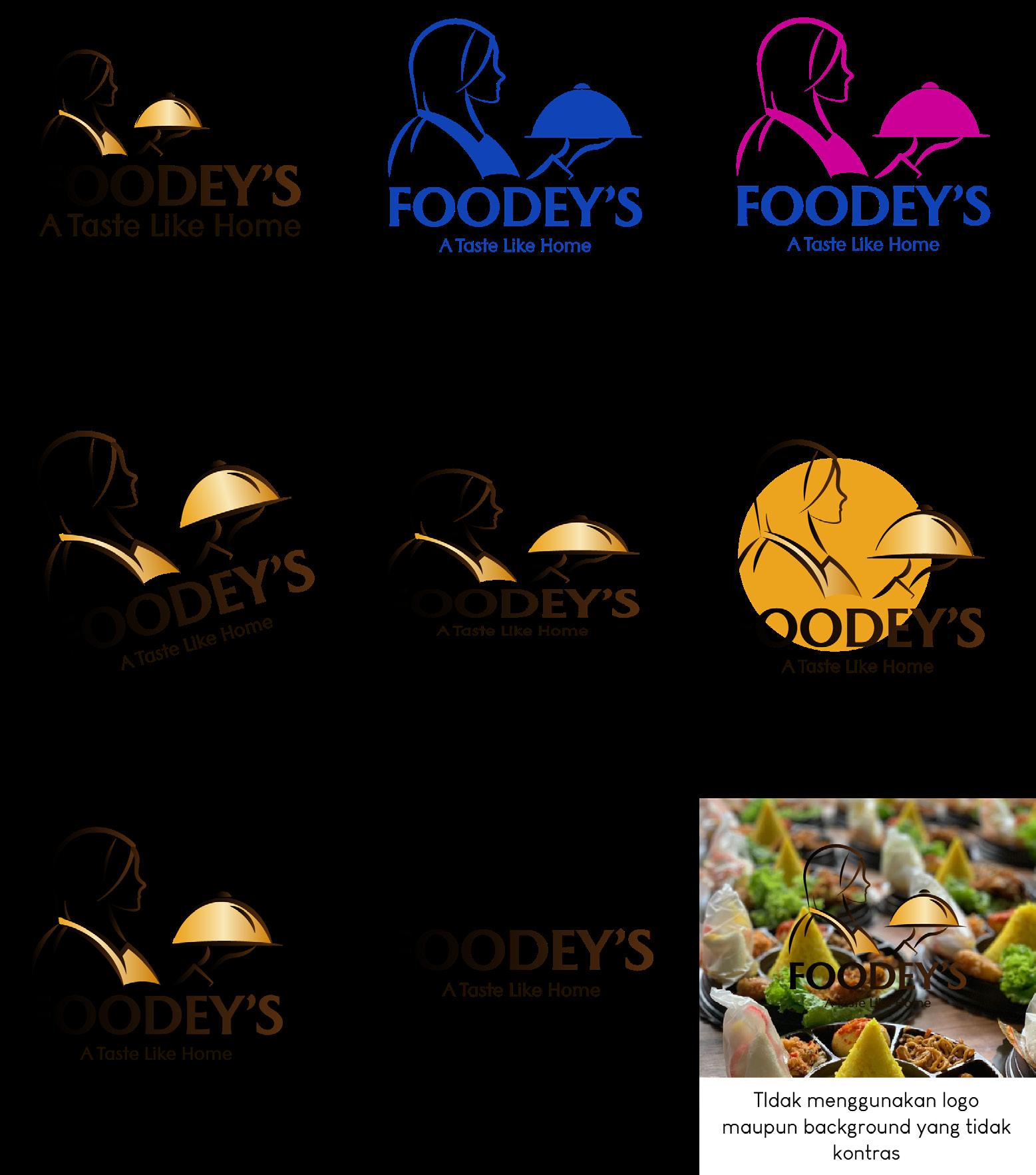 Foodey's - Graphic Standard Manual by Saskia Deanaya - Issuu