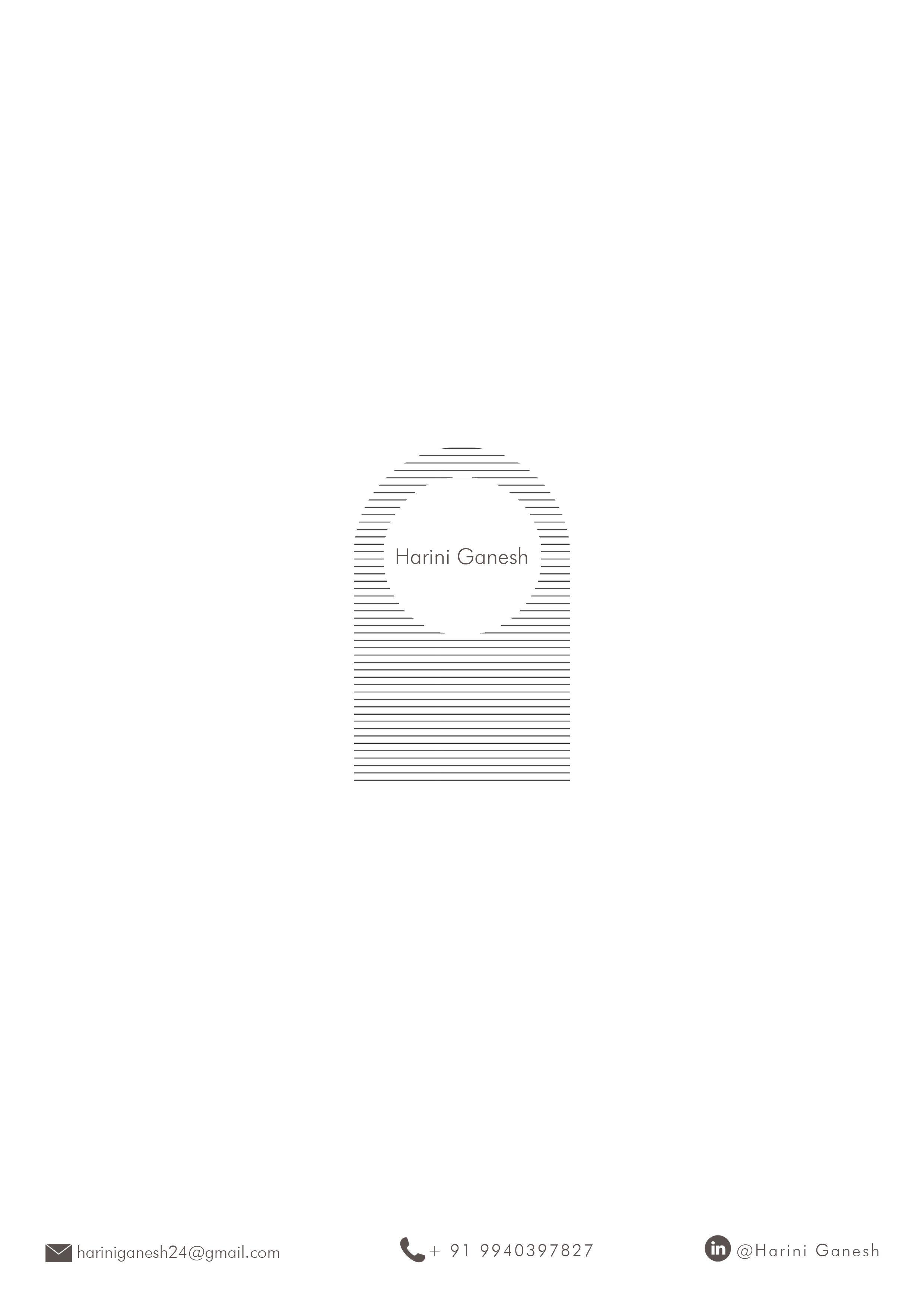 Harini Ganesh | Architecture Portfolio by hariniganesh - Issuu