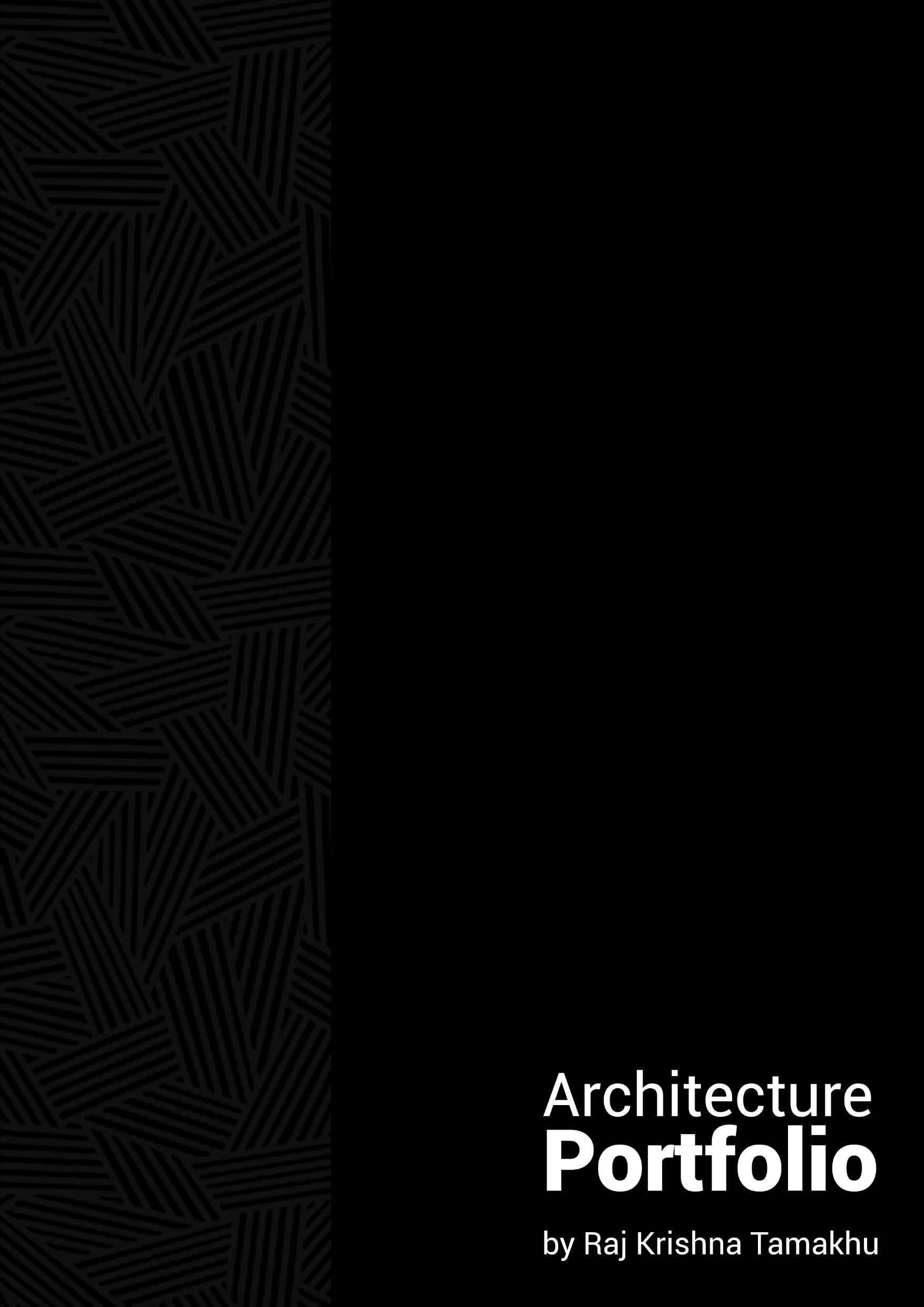 Raj Krishna Tamakhu | Architecture Portfolio | 2023 by Raj Krishna ...