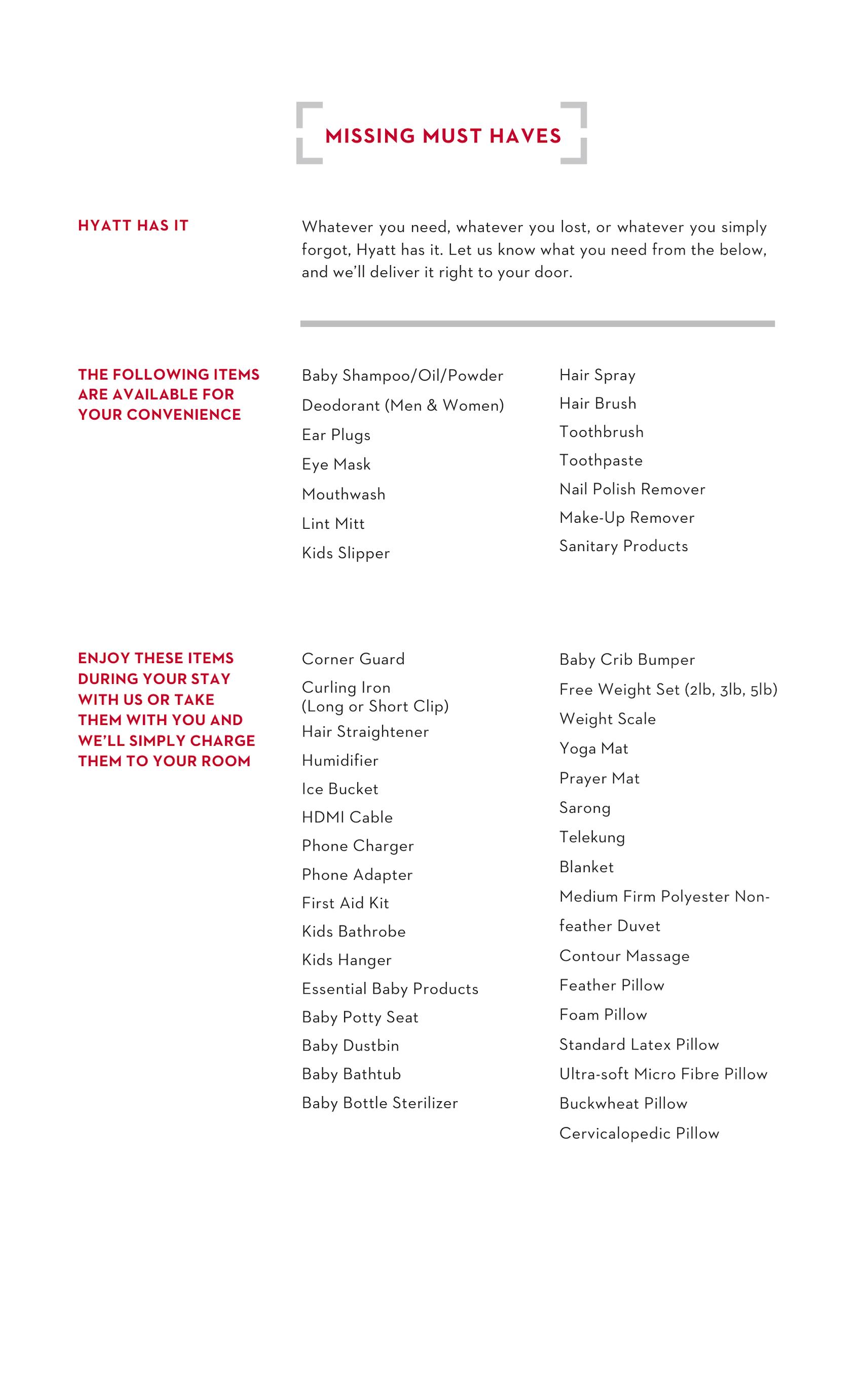 Grand Hyatt Kuala Lumpur - Room Compendium by Grand Hyatt Kuala Lumpur ...