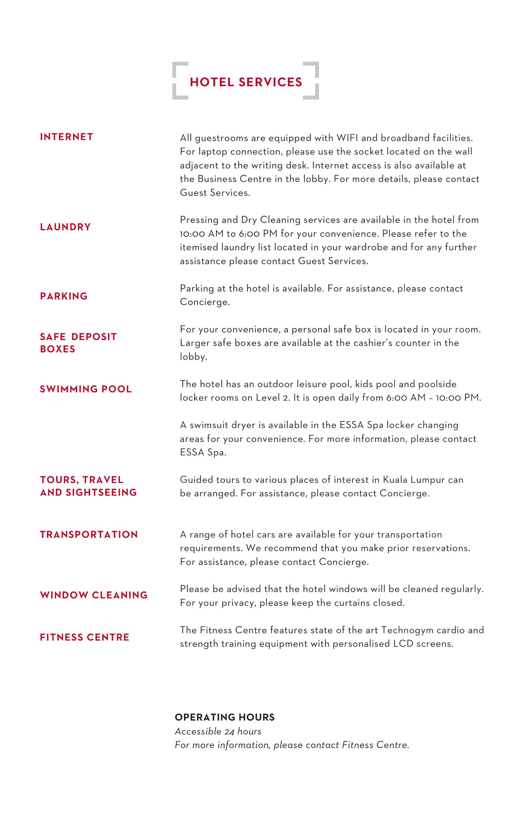 Grand Hyatt Kuala Lumpur - Room Compendium by Grand Hyatt Kuala Lumpur ...