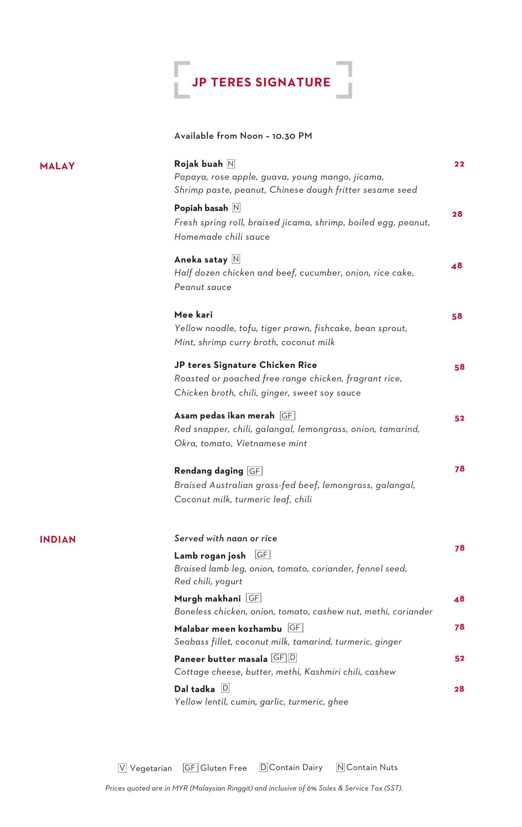 Menu: In-Room Dining by Grand Hyatt Kuala Lumpur - Issuu