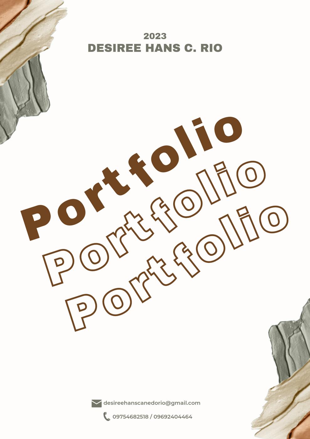 Desiree Hans Portfolio by desireehans rio - Issuu