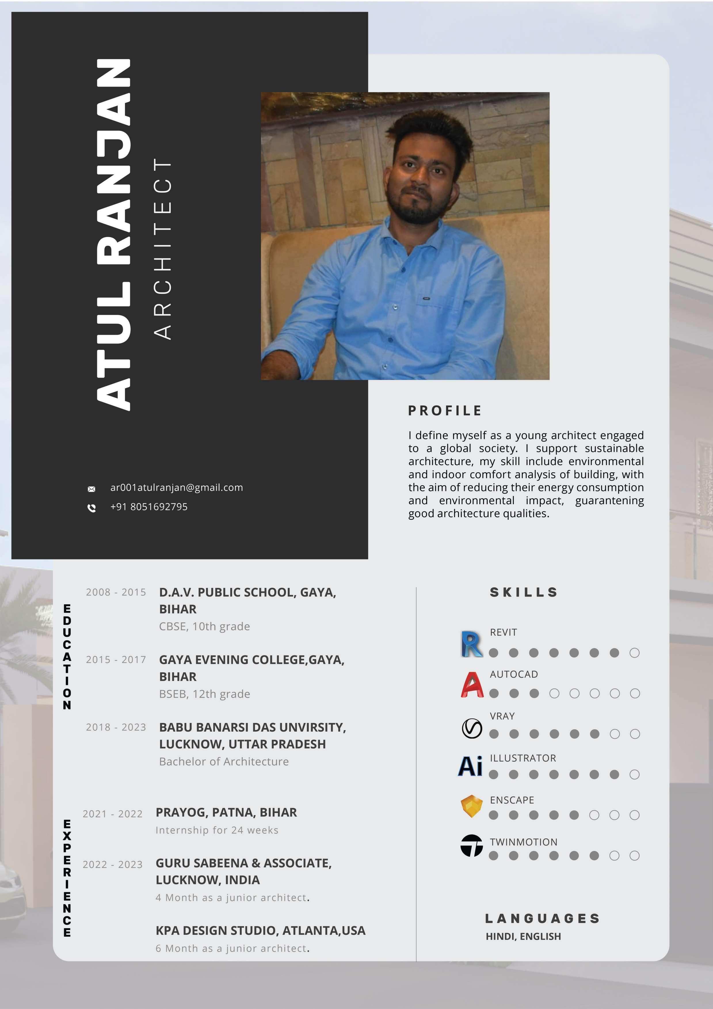 Architecure Portfolio of Ar. Atul Ranjan by Atul Ranjan - Issuu