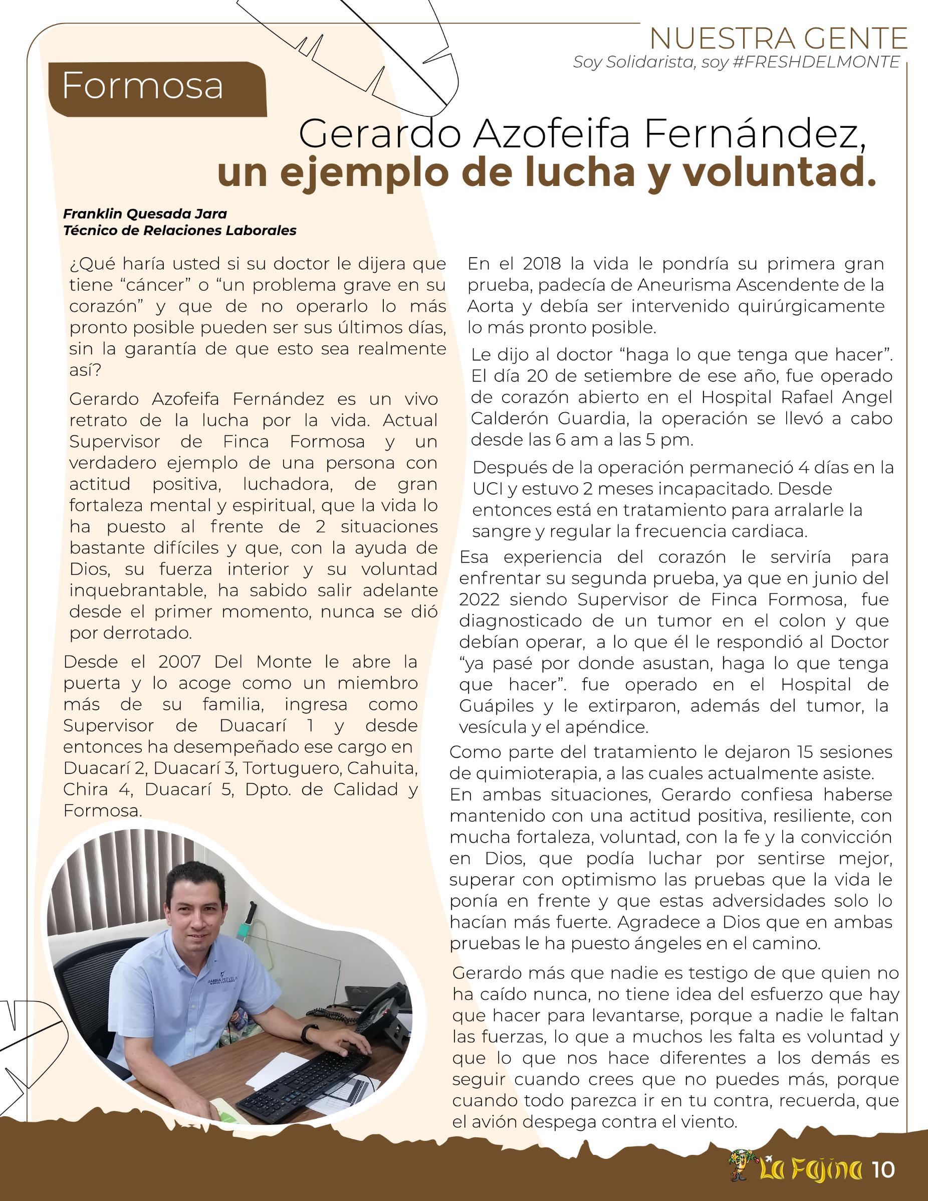 La Fajina 2023 - Bandeco by Oscar Bermudez - Issuu