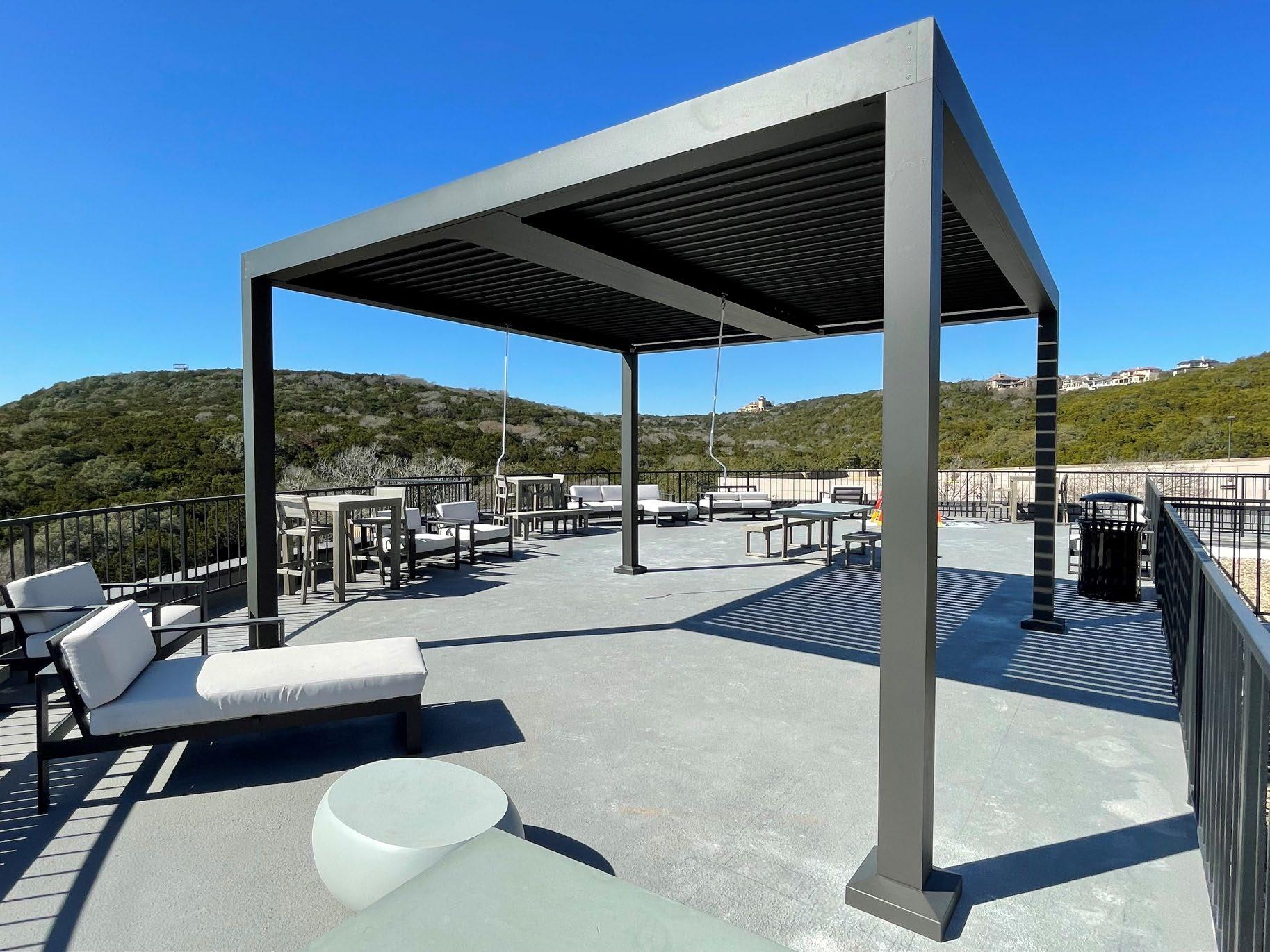 Upfit adaptive outdoor structure & LINE landscape panels by design ...