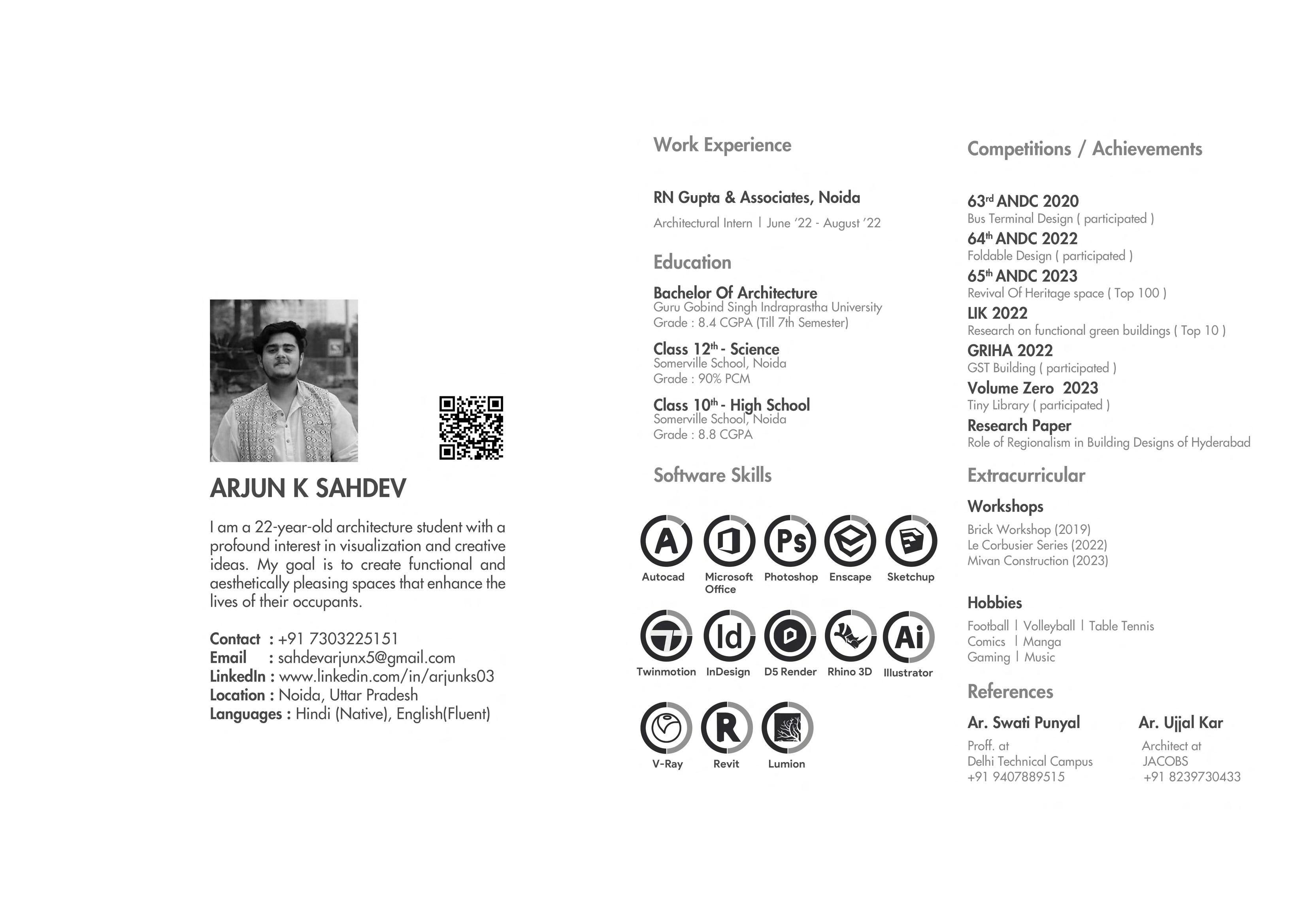 Academic Portfolio by Arjun Sahdev - Issuu