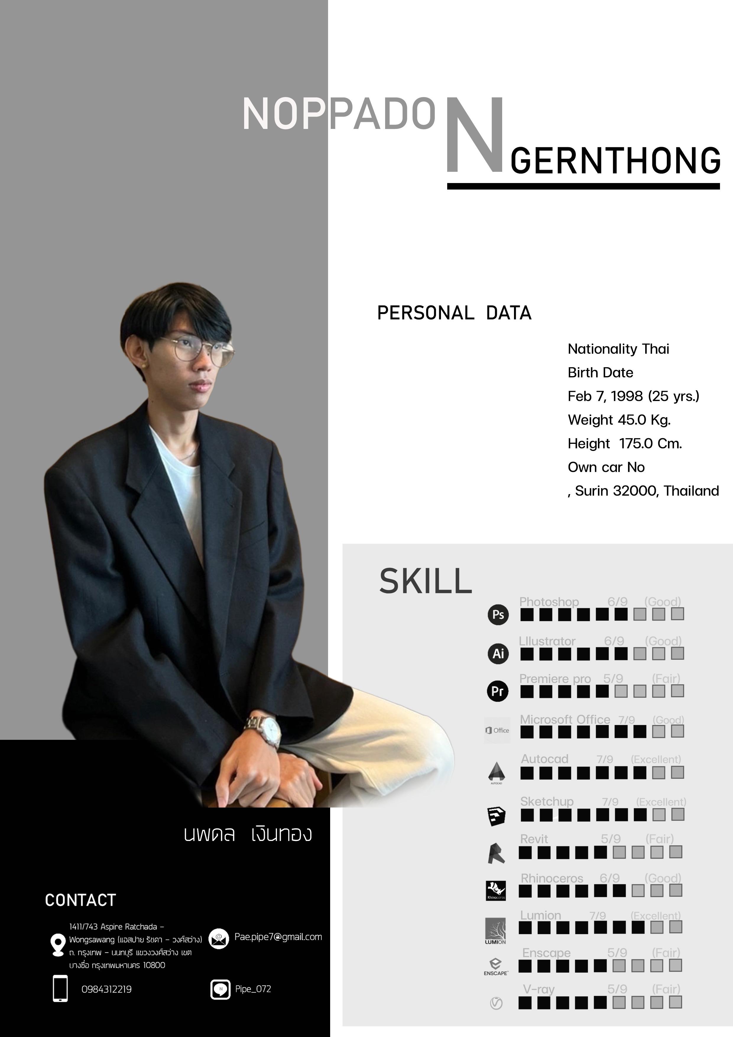 Porfolio_ng.noppadon by PipePä Noppadol - Issuu