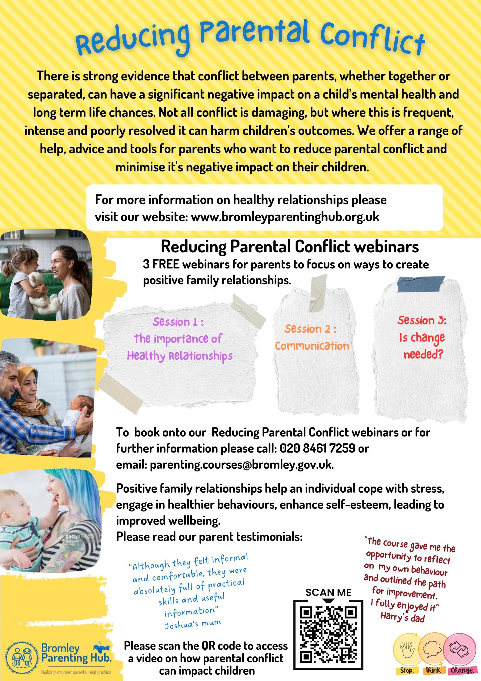 Reducing Parental Conflict for Professionals by BromleyChildrenProject ...