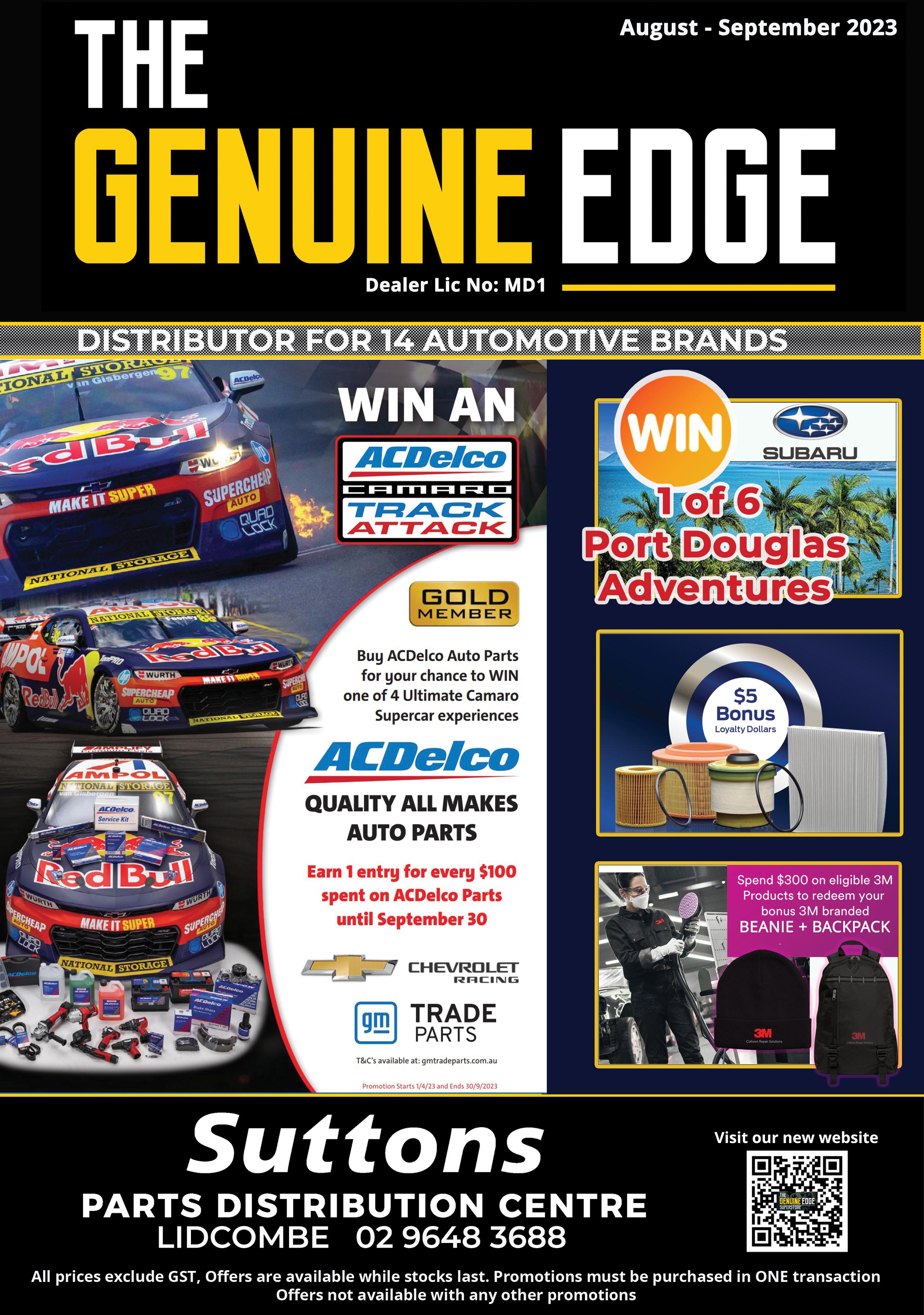 Suttons Genuine Edge Trade Deals Aug-Sept 2023 by suttonsgenuineedge ...