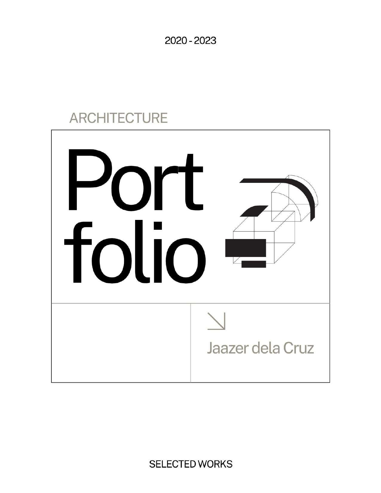 ARCHITECTURE PORTFOLIO - Jaazer dela Cruz by Jaazer dela Cruz - Issuu