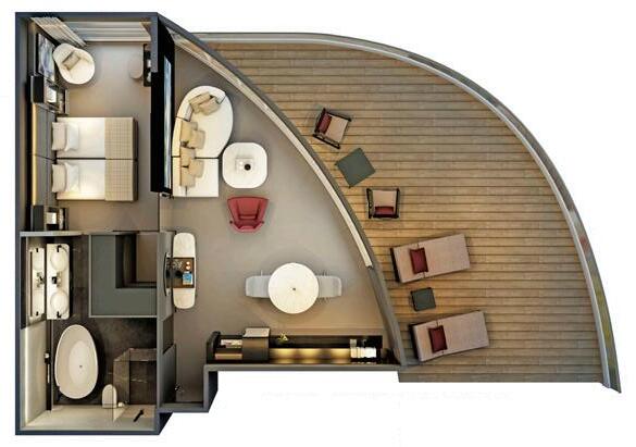 Scenic Deck Plans - Eclipse & Eclipse II by Scenic & Emerald Cruises US ...