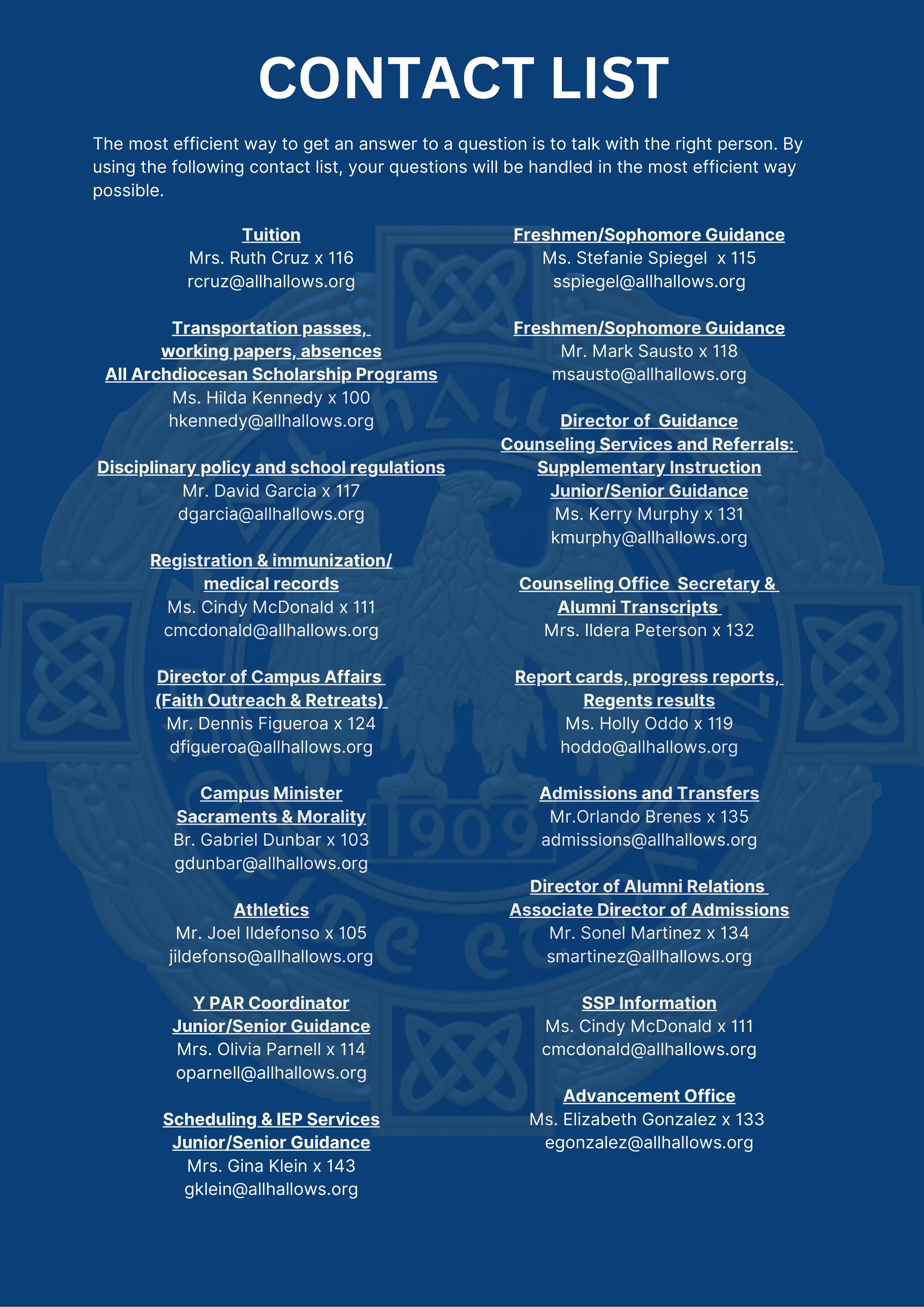 2023-2024 All Hallows Student Handbook by gaelsmarketing - Issuu