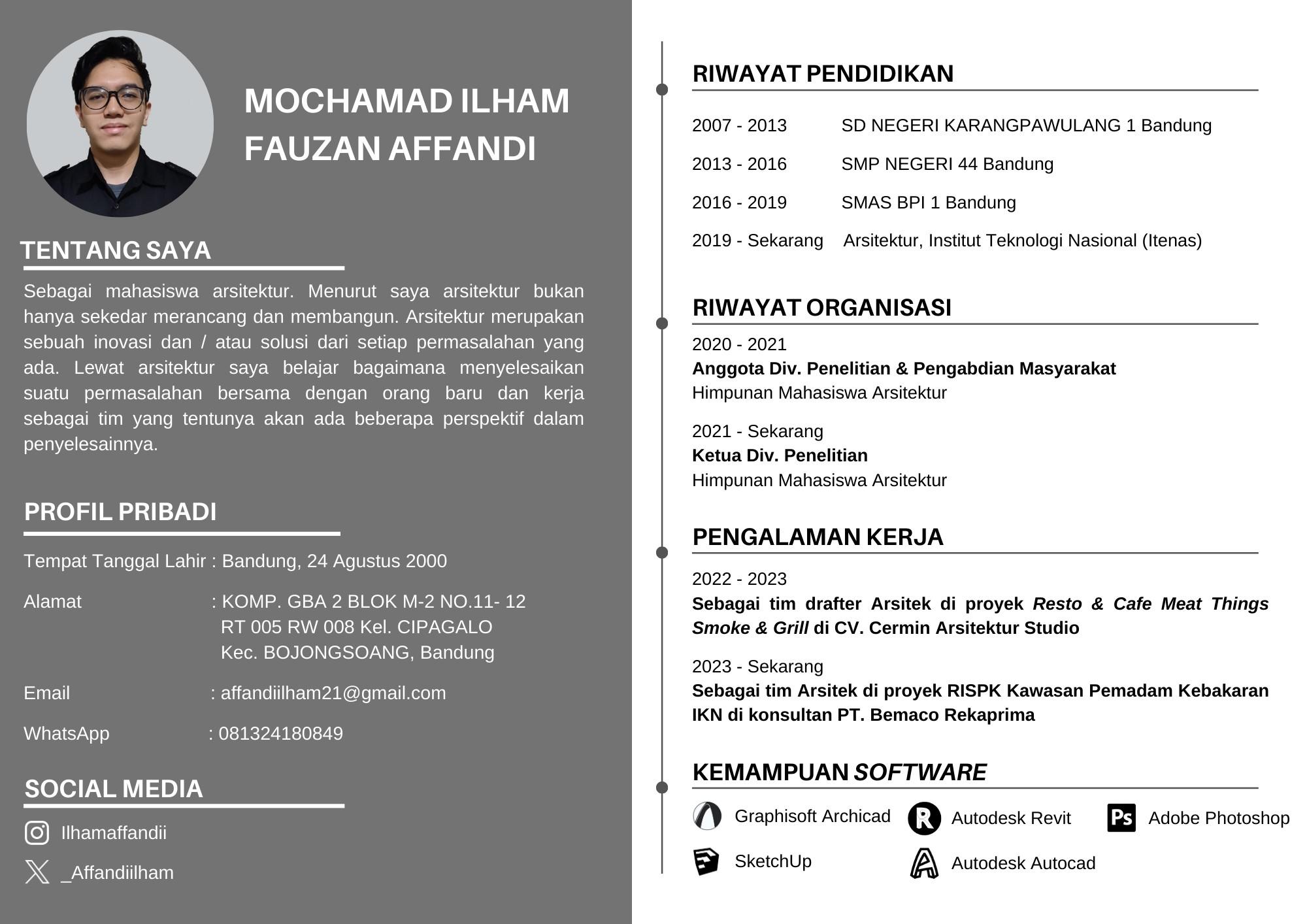 Ilham Affandi Architecture Portfolio by Ilhamaffandi24 - Issuu