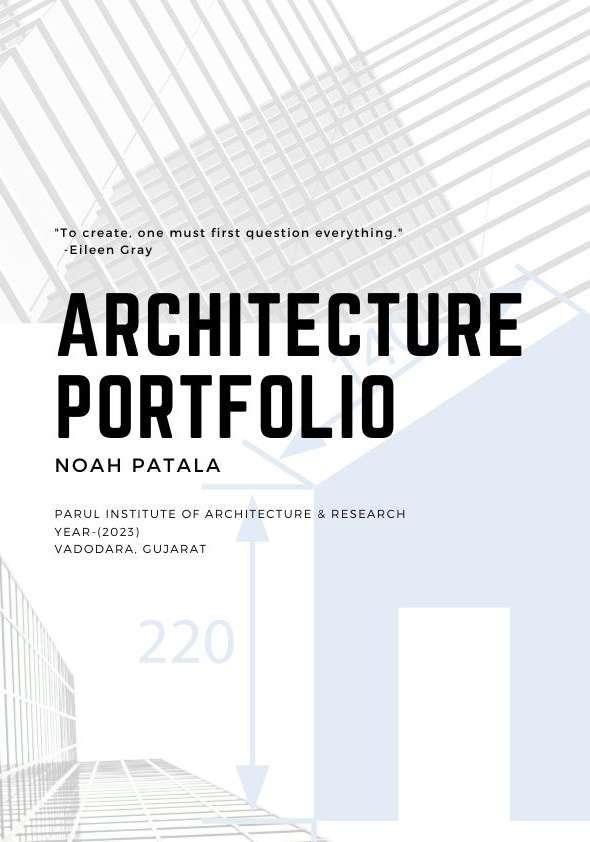 Architecture Portfolio of Noah Patala by noah patala - Issuu