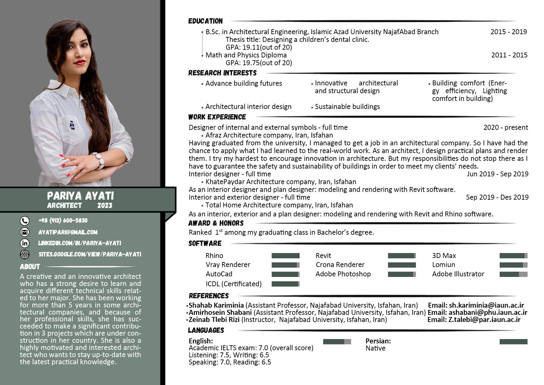 Pariya Ayati (2023) - Architecture Portfolio by PariyaAyati - Issuu